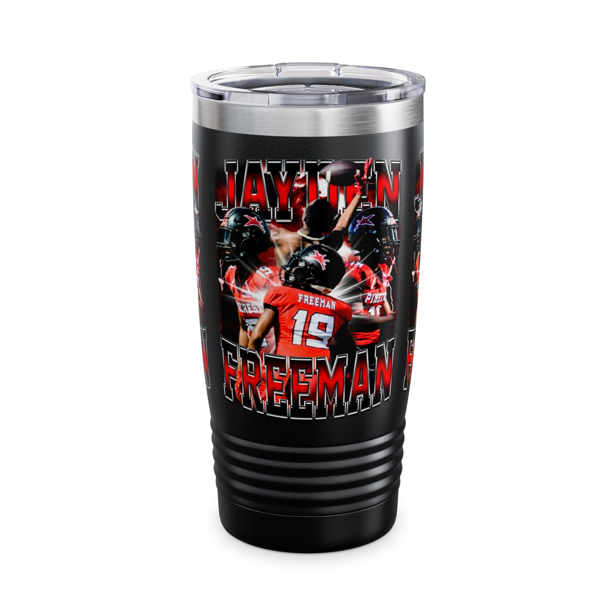 Jayden Freeman Stainless Steal Tumbler – Hometown Hero