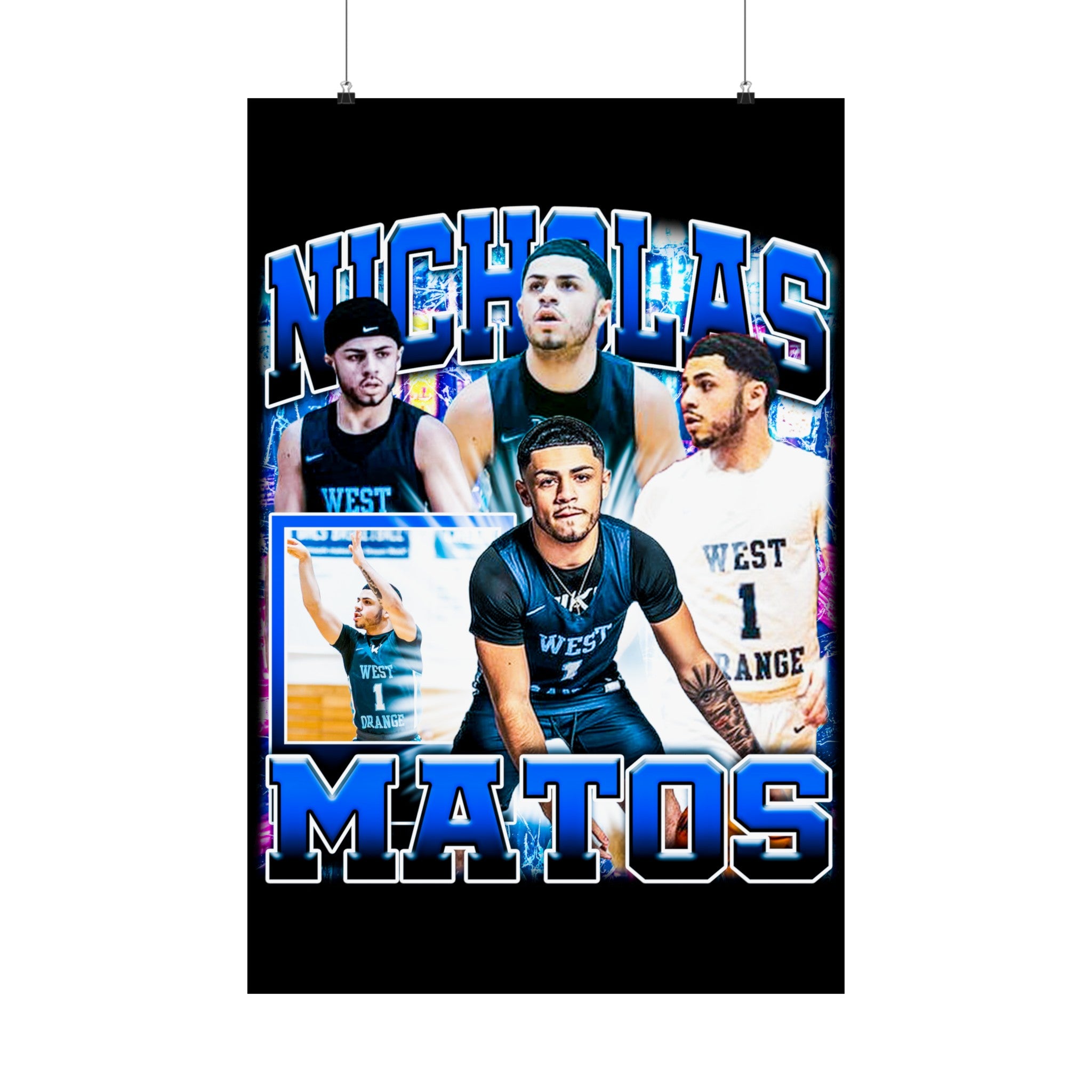 Nicholas Matos Poster 24" x 36" – Hometown Hero