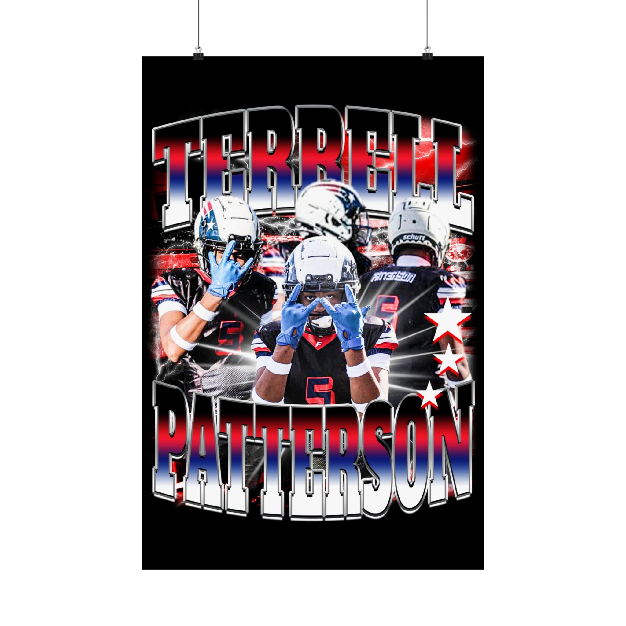 Terrell Patterson Poster 24" x 36" – Hometown Hero