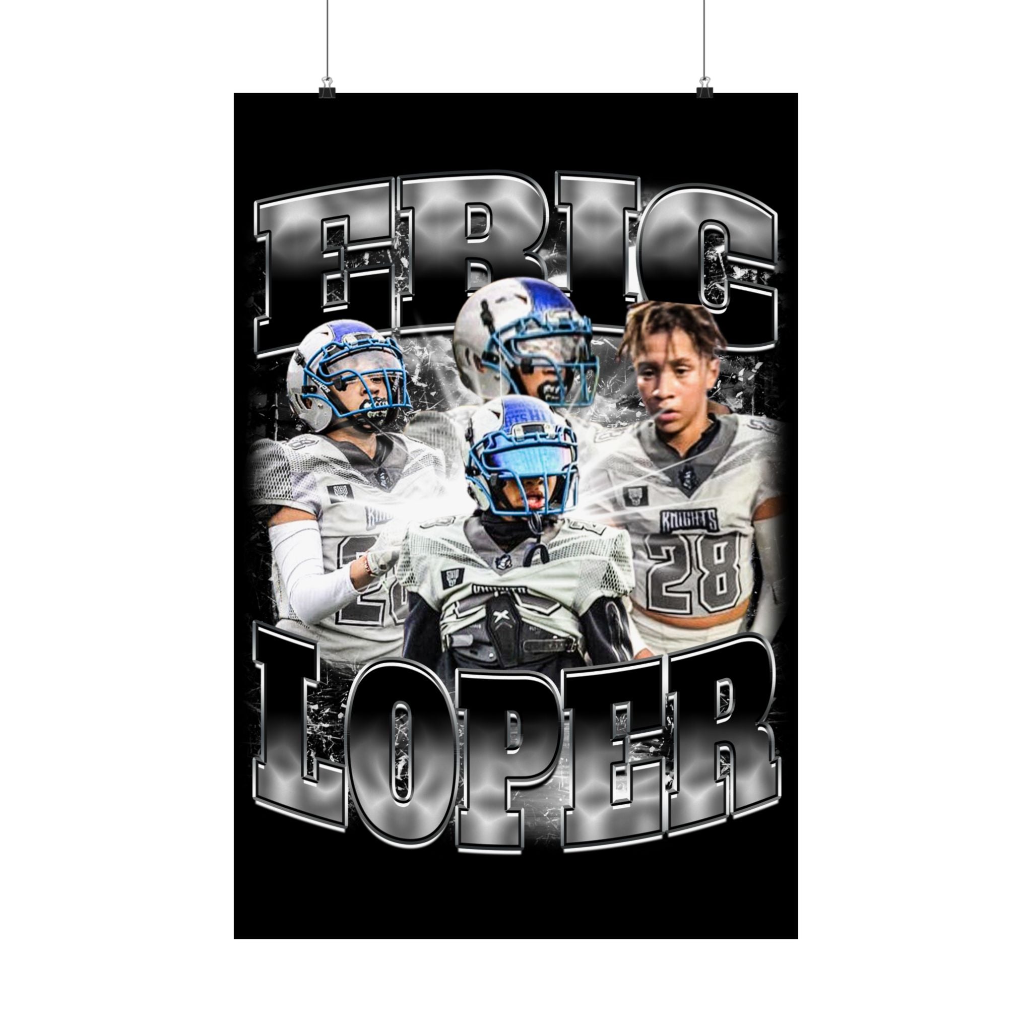 Eric Loper Poster 24" x 36" – Hometown Hero