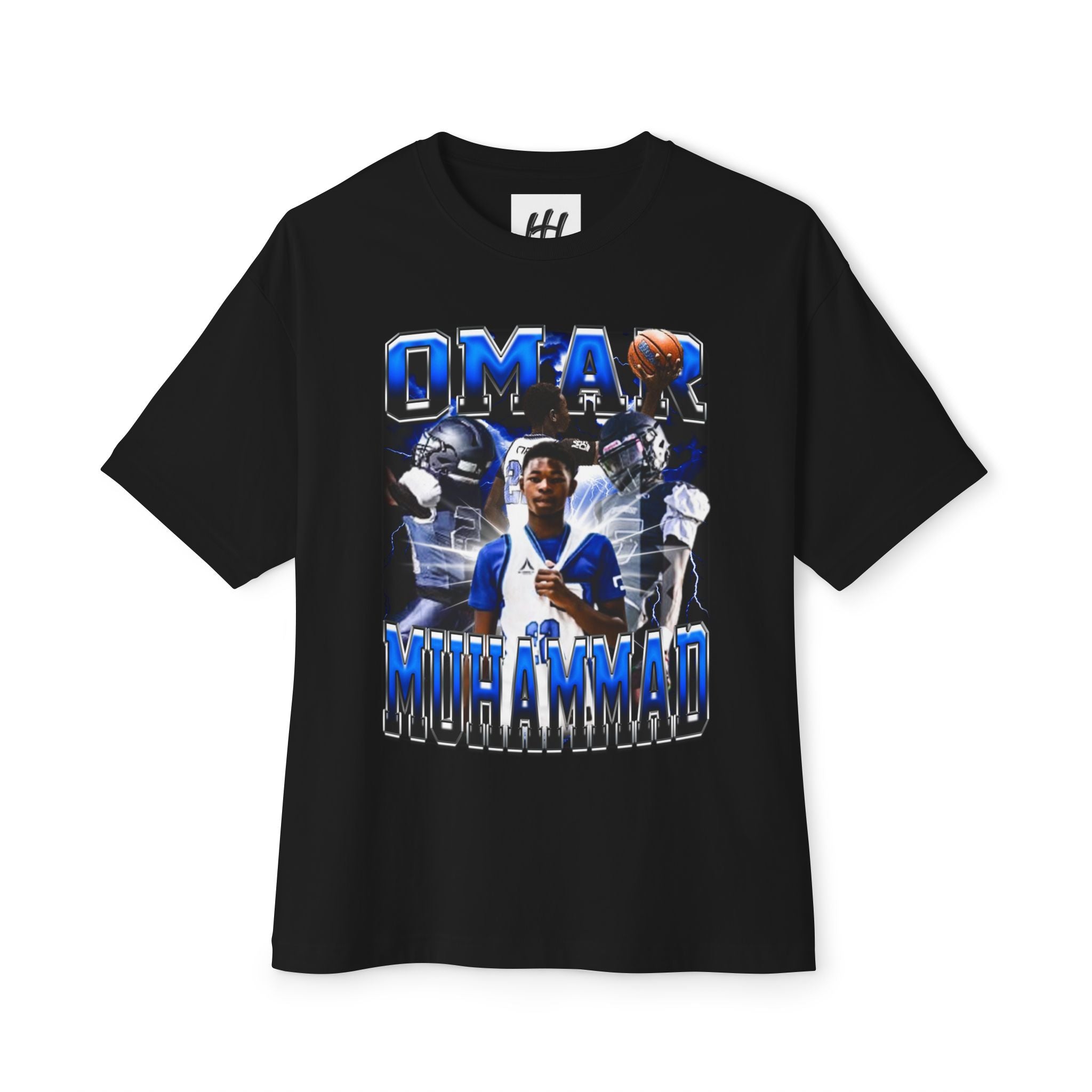 Omar Muhammad Oversized Tee – Hometown Hero