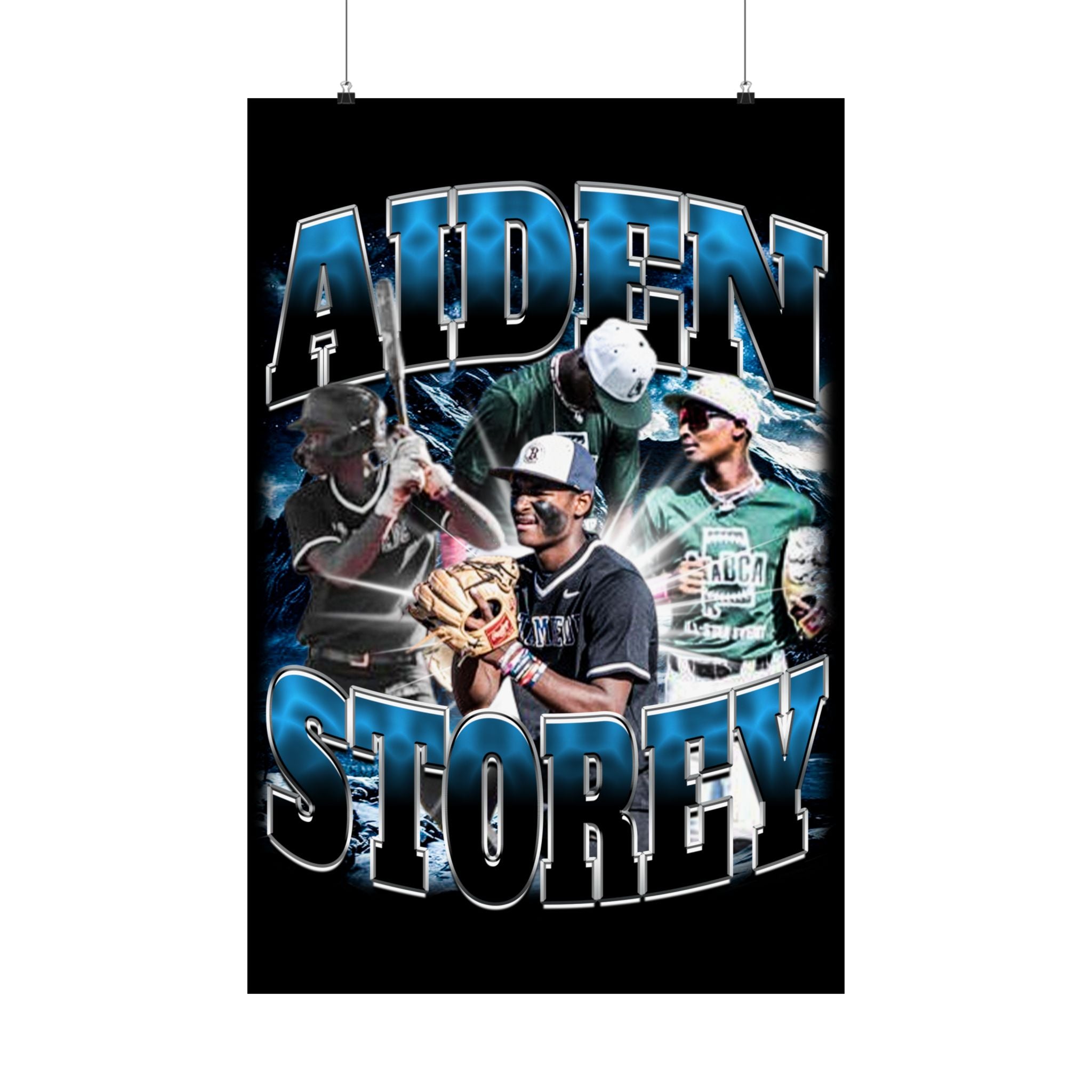 Aiden Storey Poster 24" x 36" – Hometown Hero