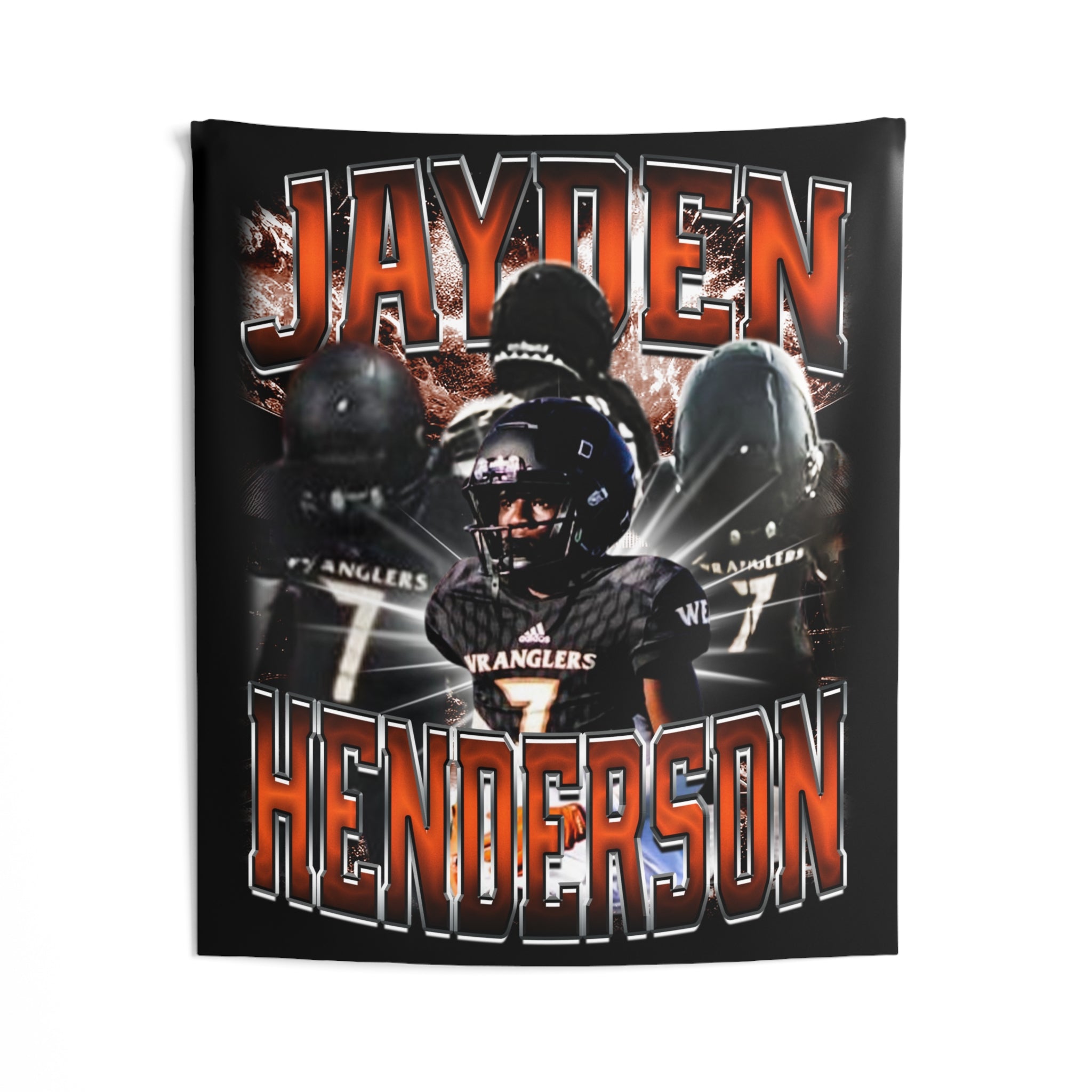 Jayden Henderson Tapestry 50” x 60” – Hometown Hero