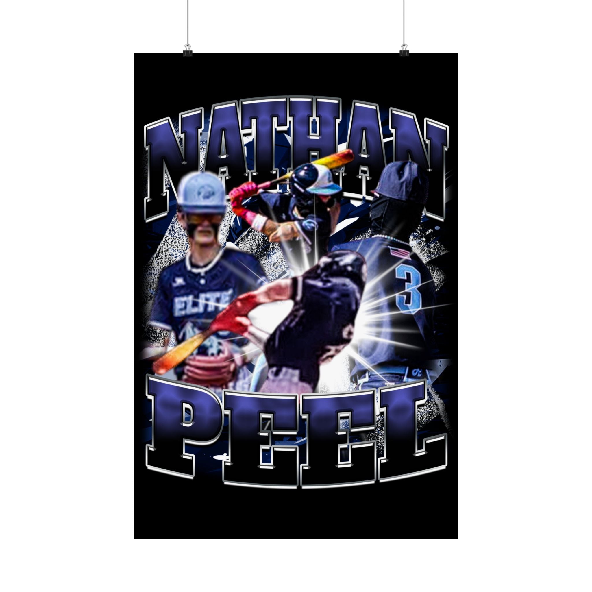 Nathan peel Poster 24" x 36" – Hometown Hero