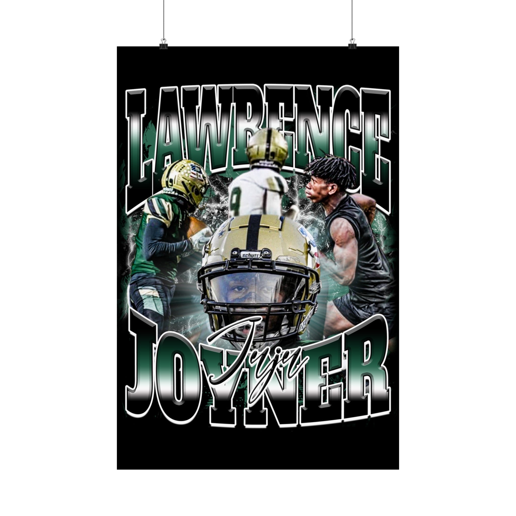 Lawrence Joyner Poster 24" x 36" – Hometown Hero