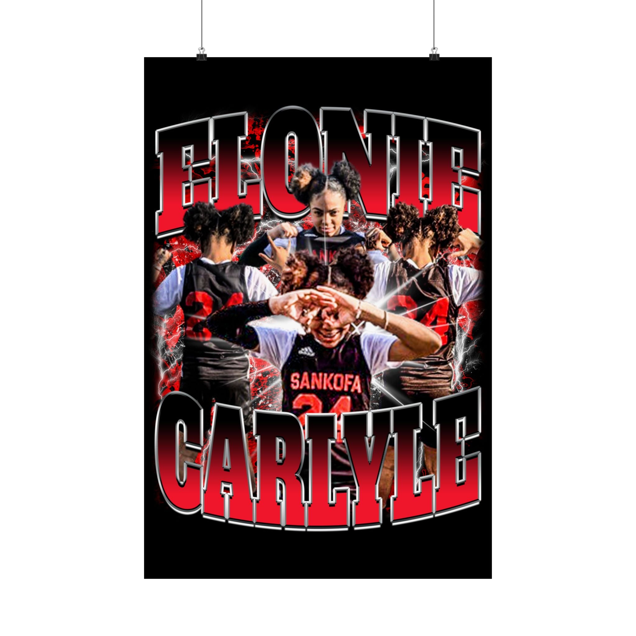 Elonie Carlyle Poster 24" x 36" – Hometown Hero