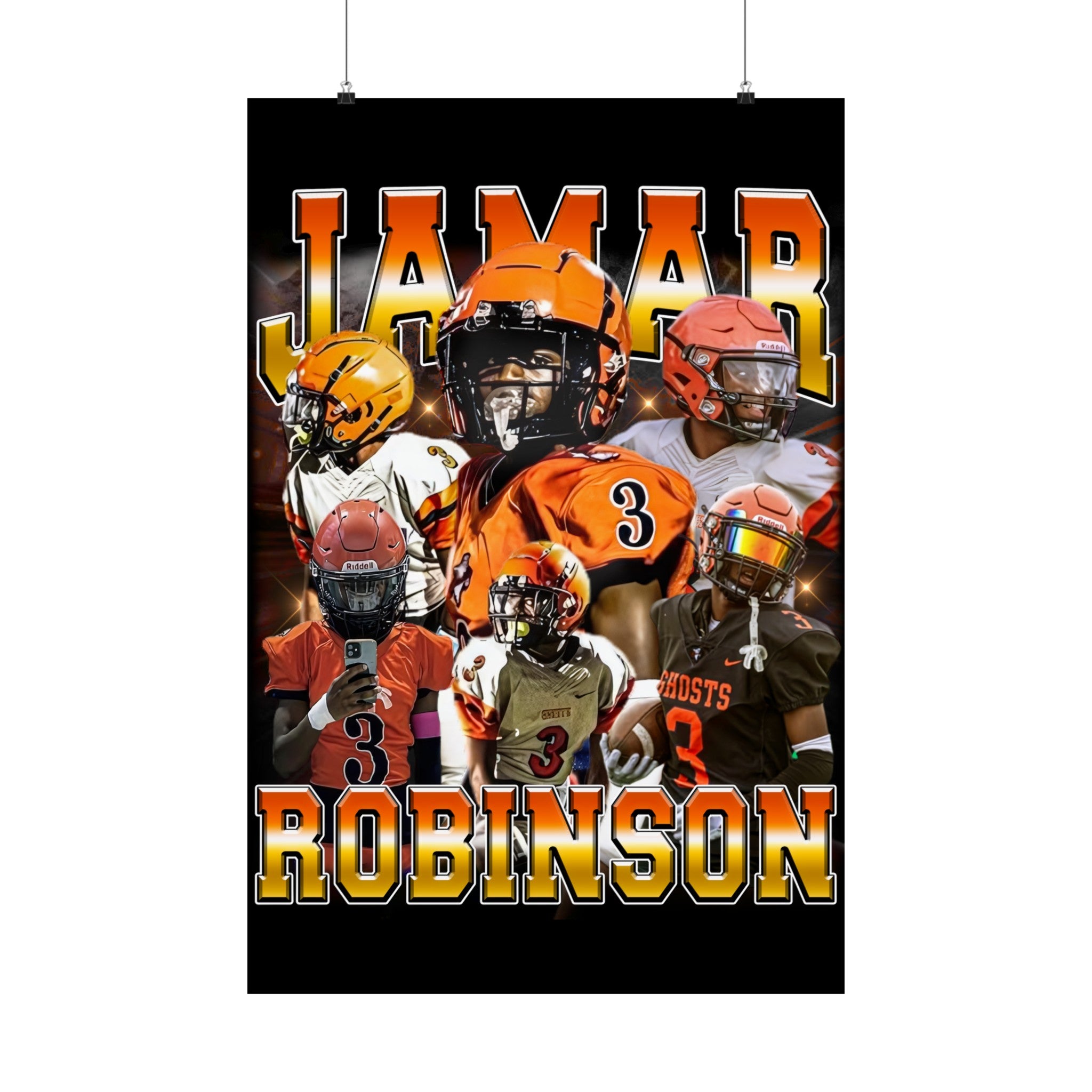 Jamar Robinson Poster 24" x 36" – Hometown Hero