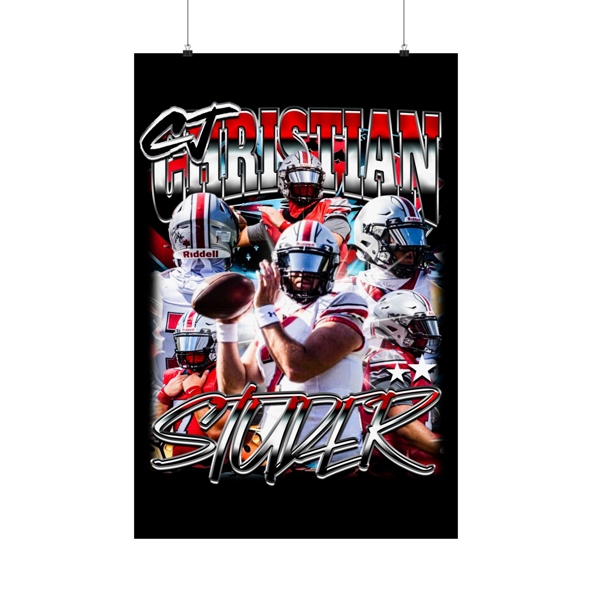Christian Studer Poster 24" x 36" – Hometown Hero