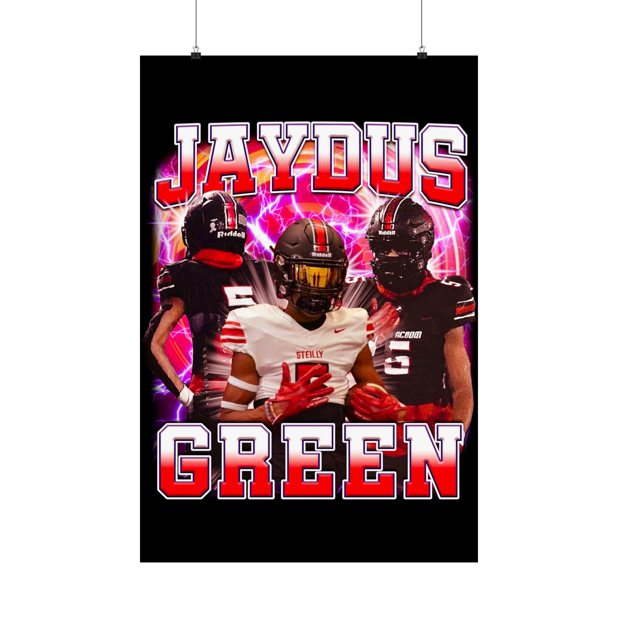 Jaydus Green Poster – Hometown Hero