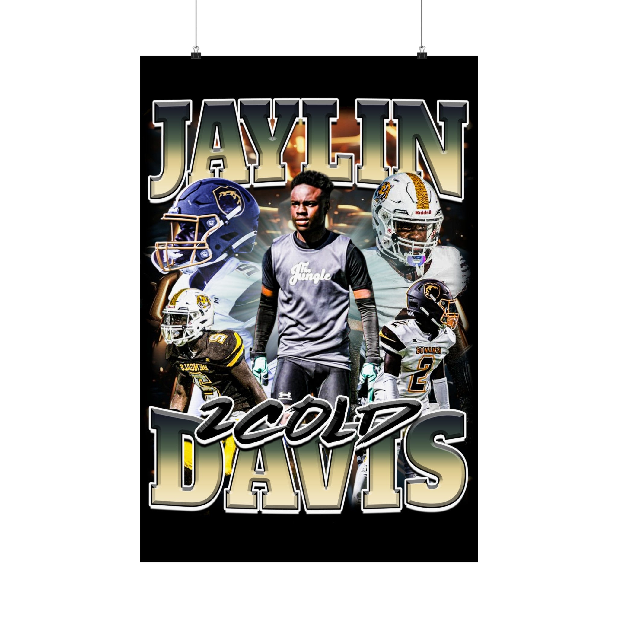 Jaylin Davis Poster 24" x 36" – Hometown Hero
