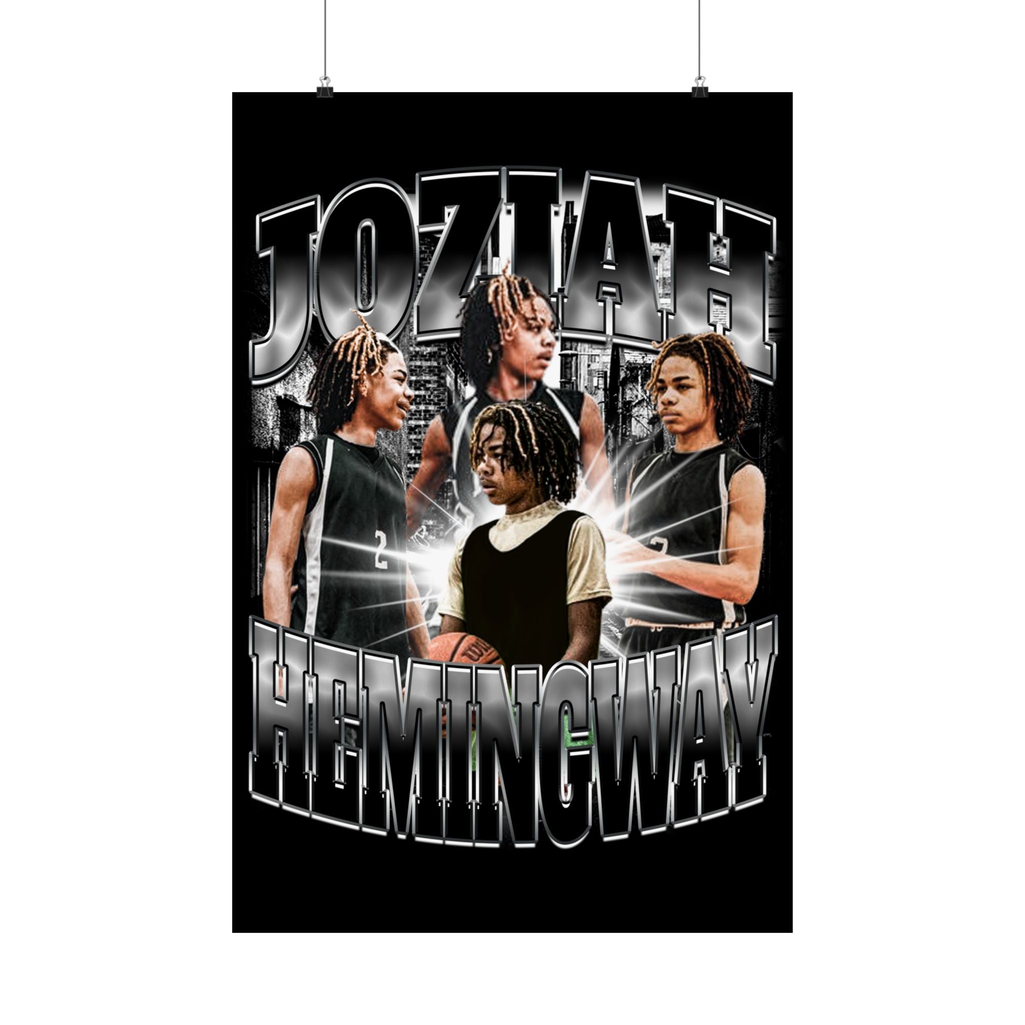 Joziah Hemingway Poster 24" x 36" – Hometown Hero