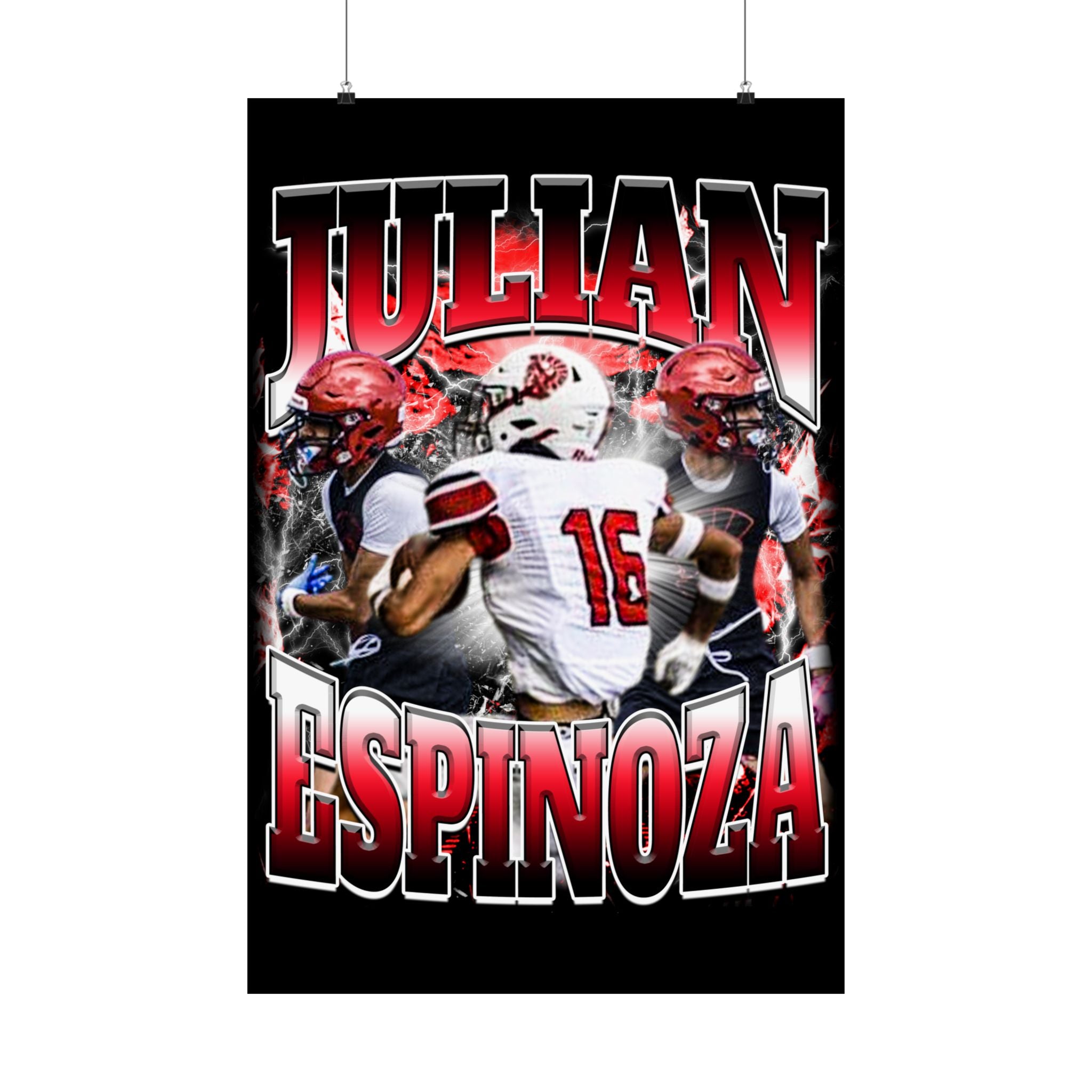 Julian Espinoza Poster 24" x 36" – Hometown Hero