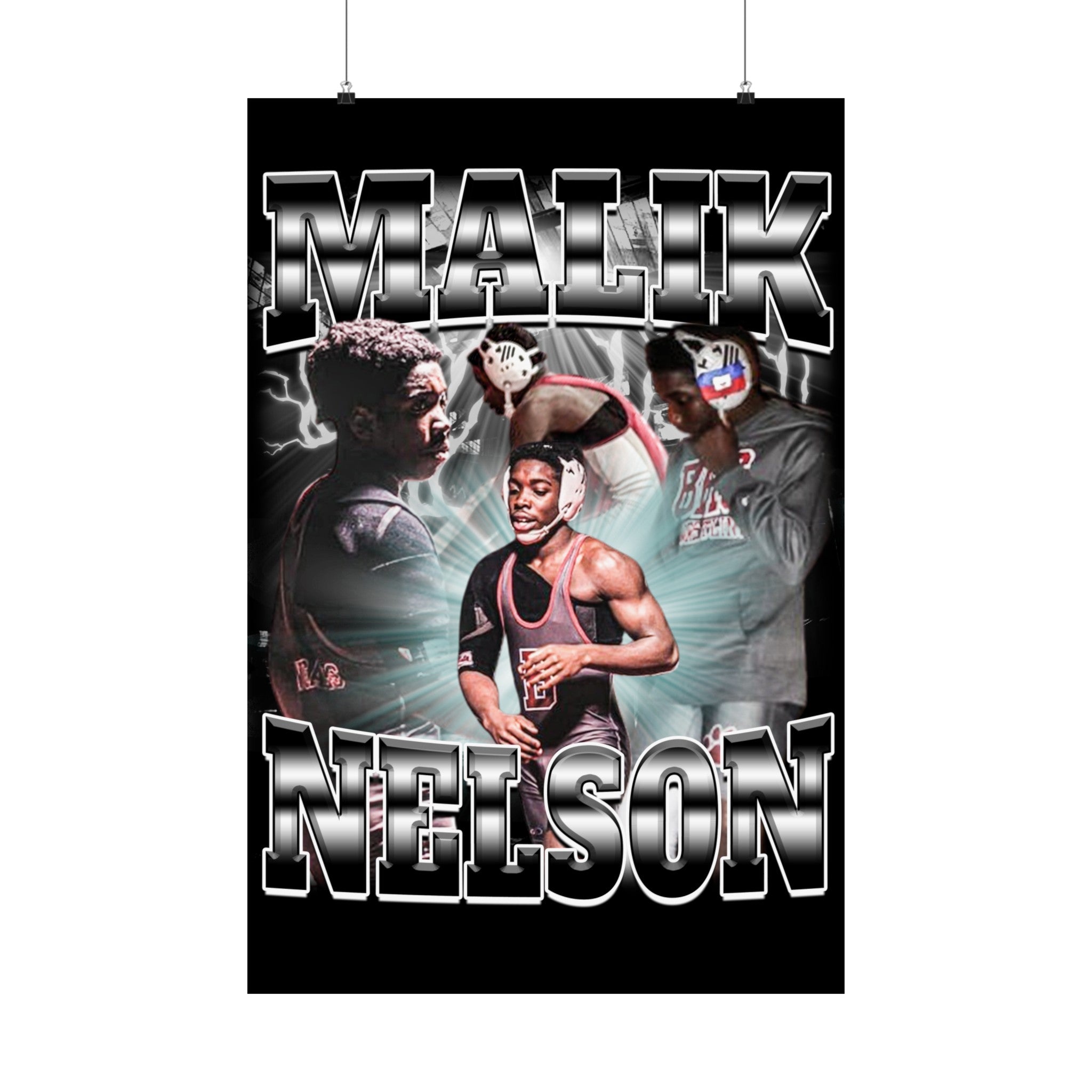 Malik Nelson Poster 24" x 36" – Hometown Hero