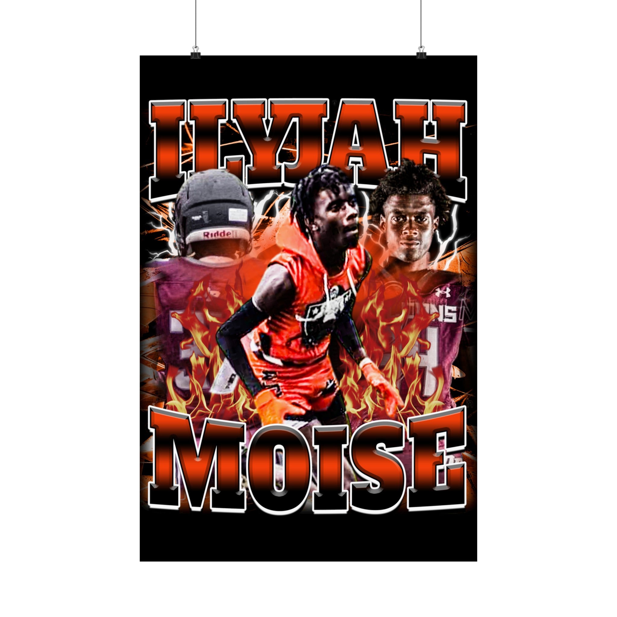 Ilyjah Moise Poster 24" x 36" – Hometown Hero