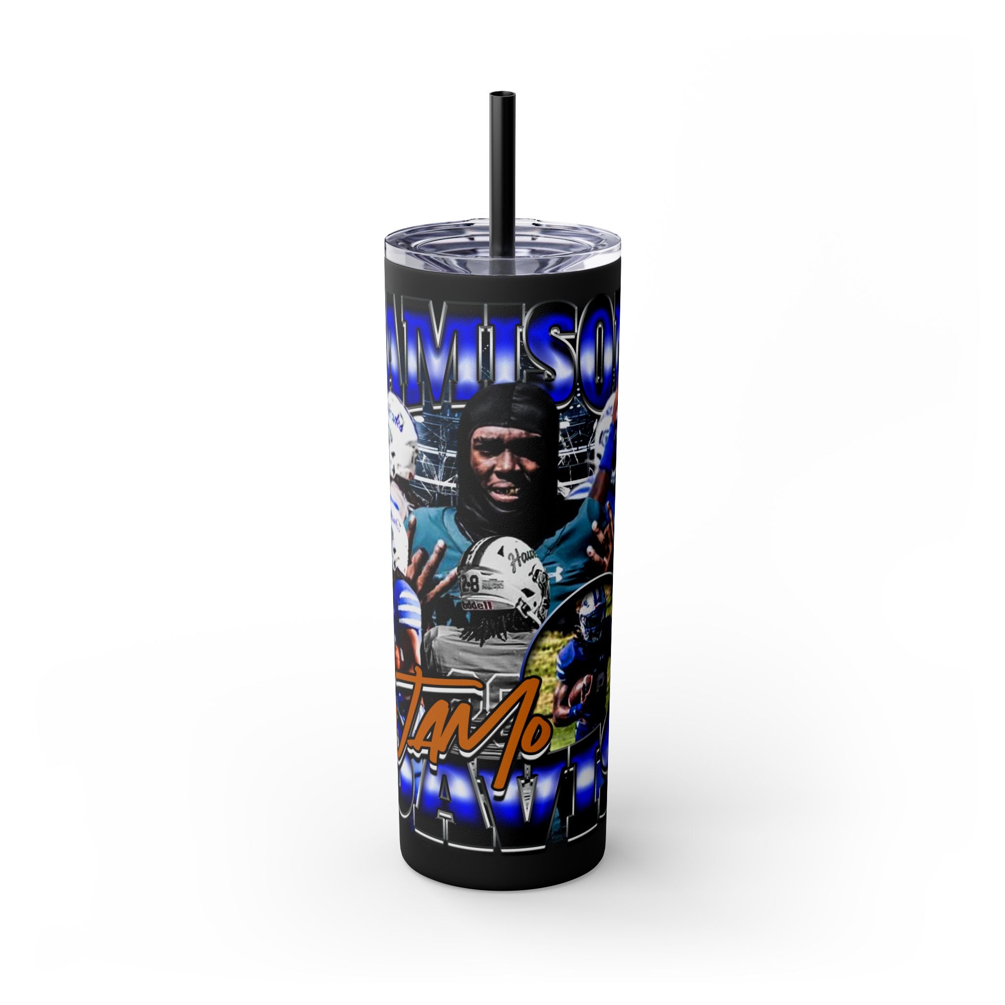 Jamison Davis Stainless Steal Tumbler – Hometown Hero