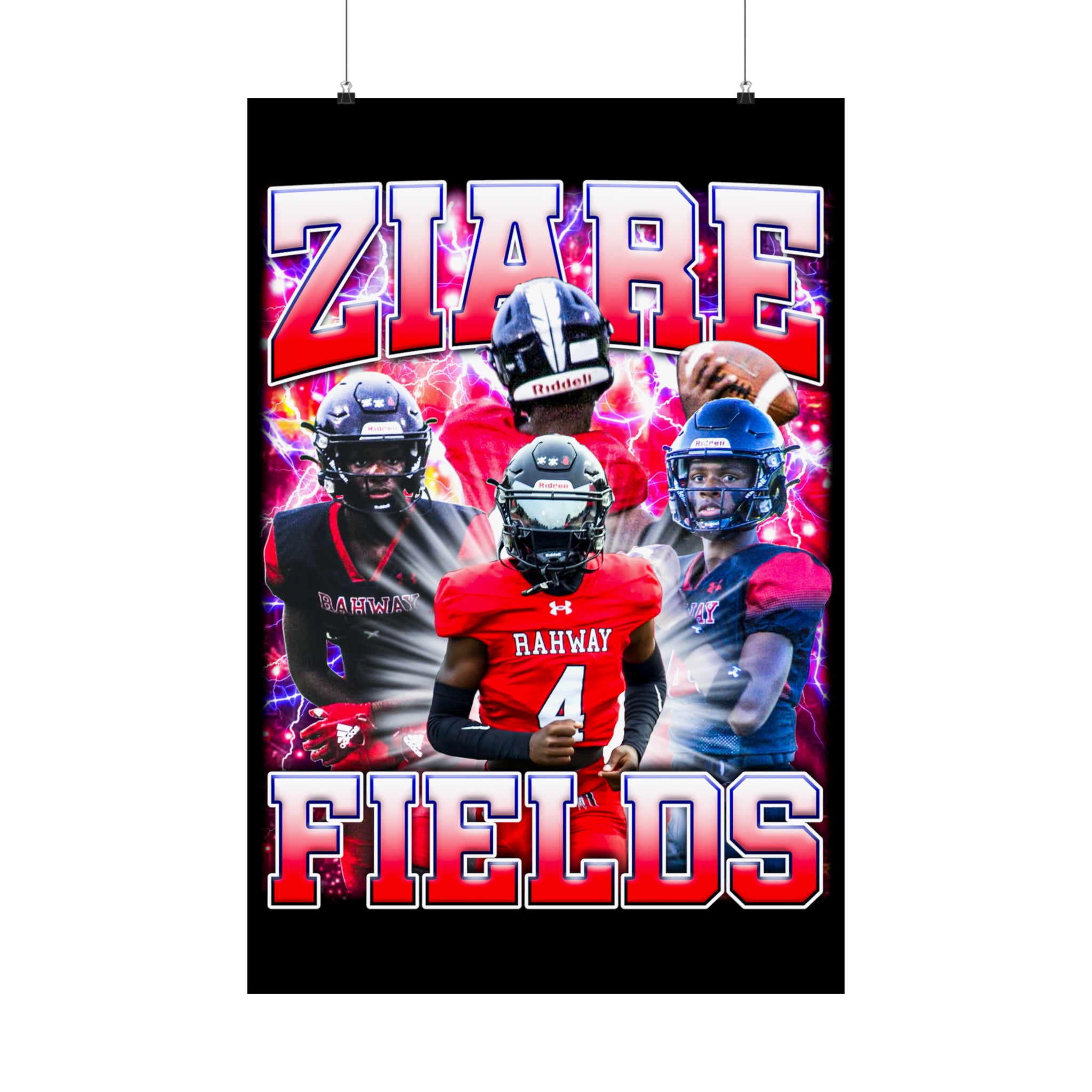 Ziare Fields Poster – Hometown Hero