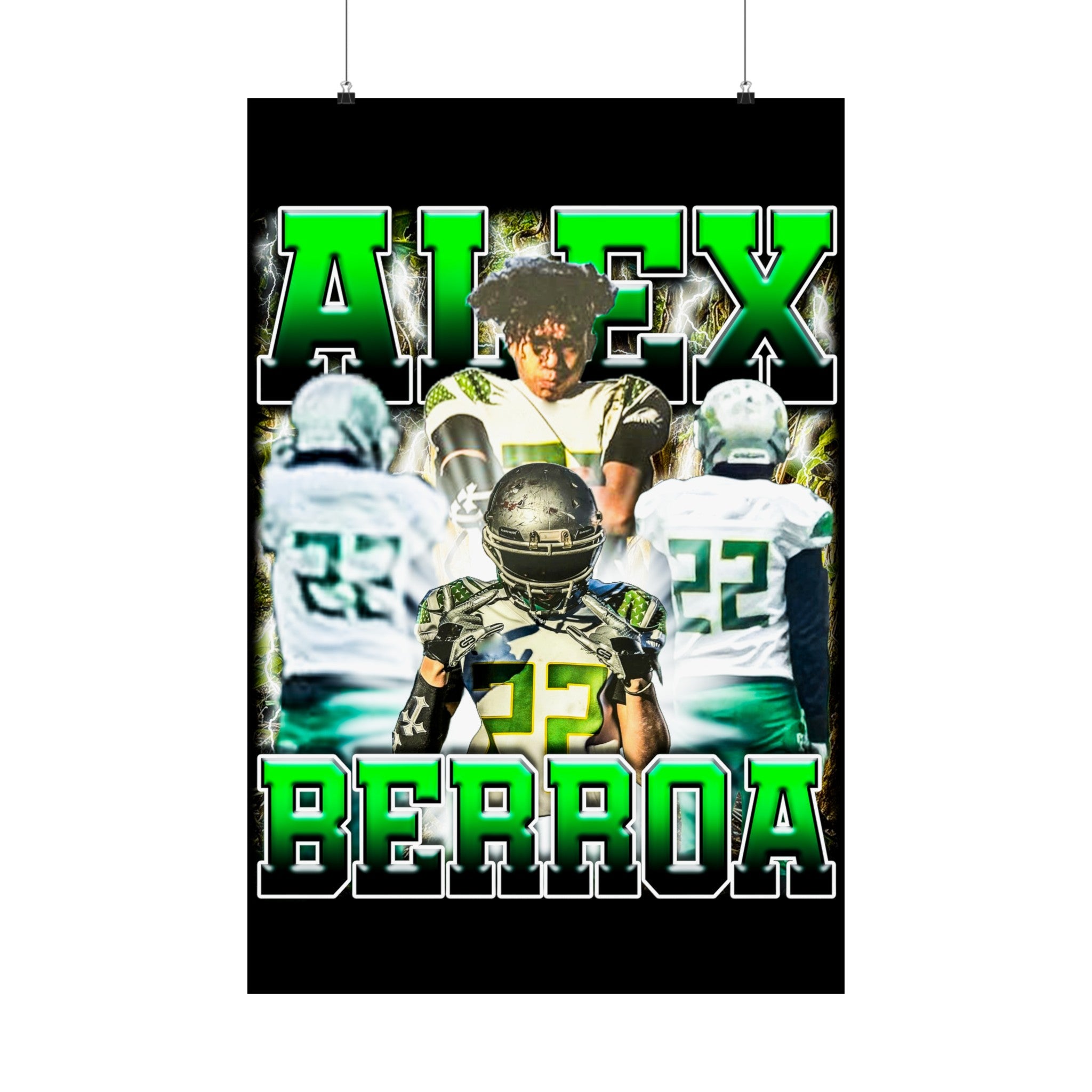 Alex Berroa Poster 24" x 36" – Hometown Hero