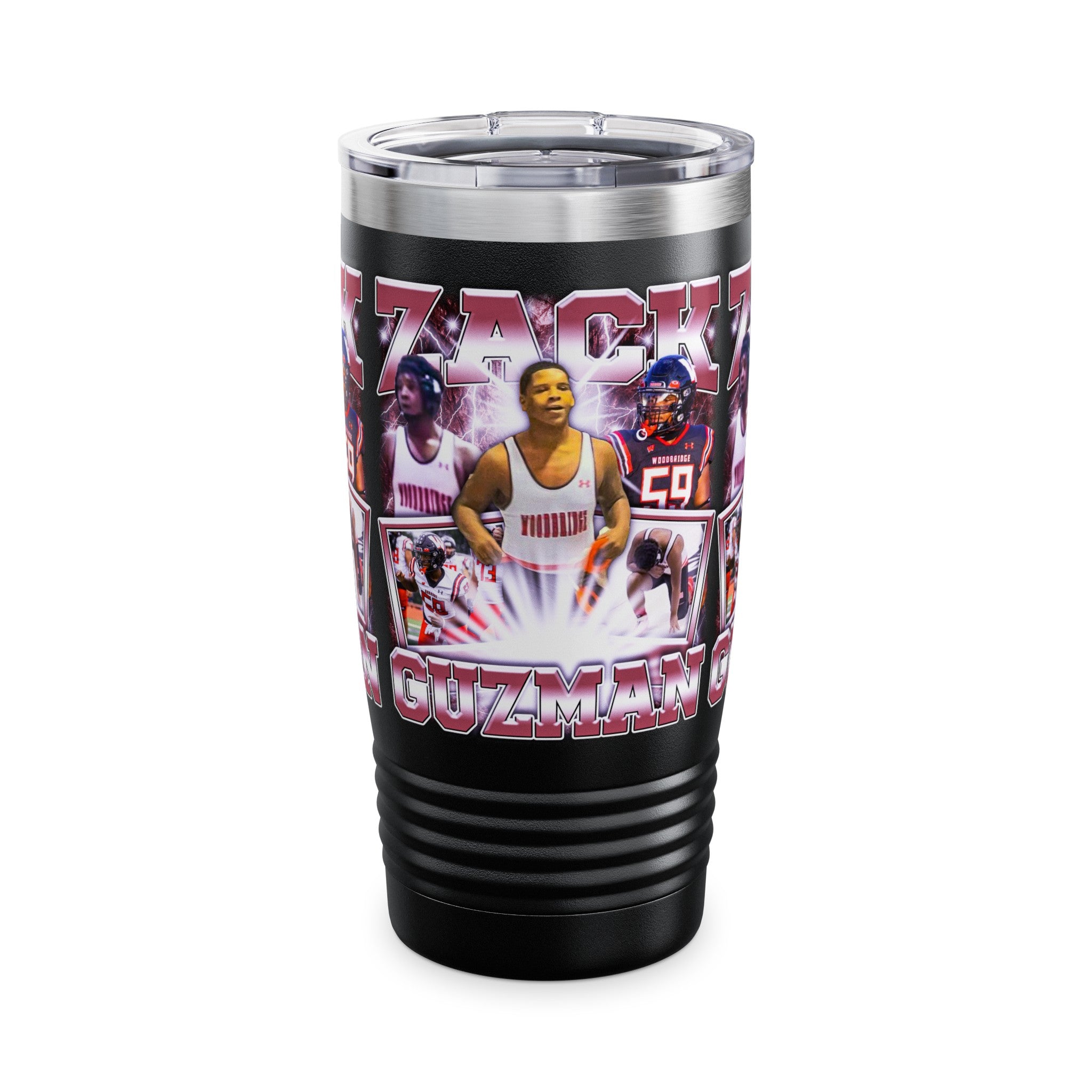 Zack Guzman Stainless Steal Tumbler – Hometown Hero