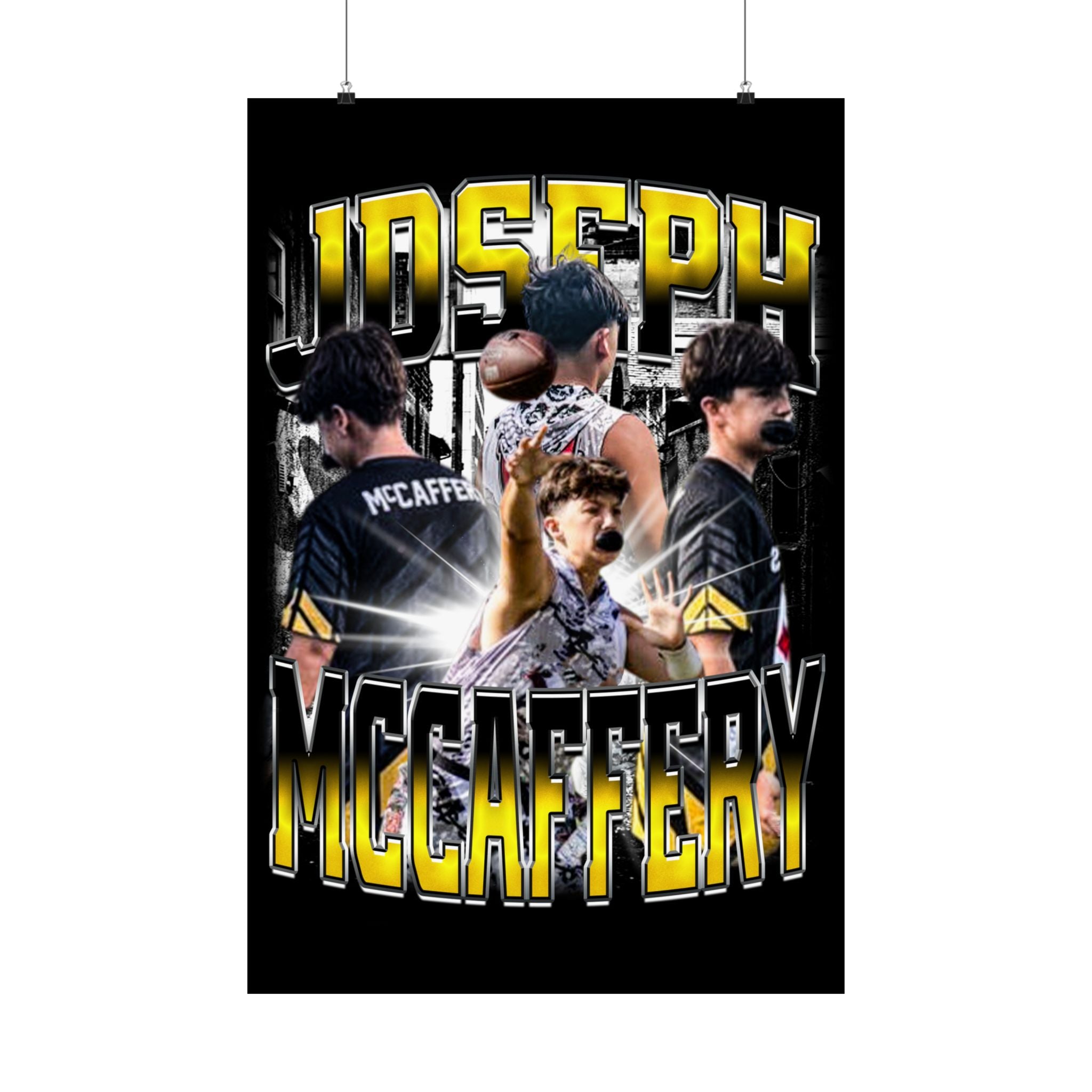Joseph Mccaffery Poster 24" x 36" – Hometown Hero