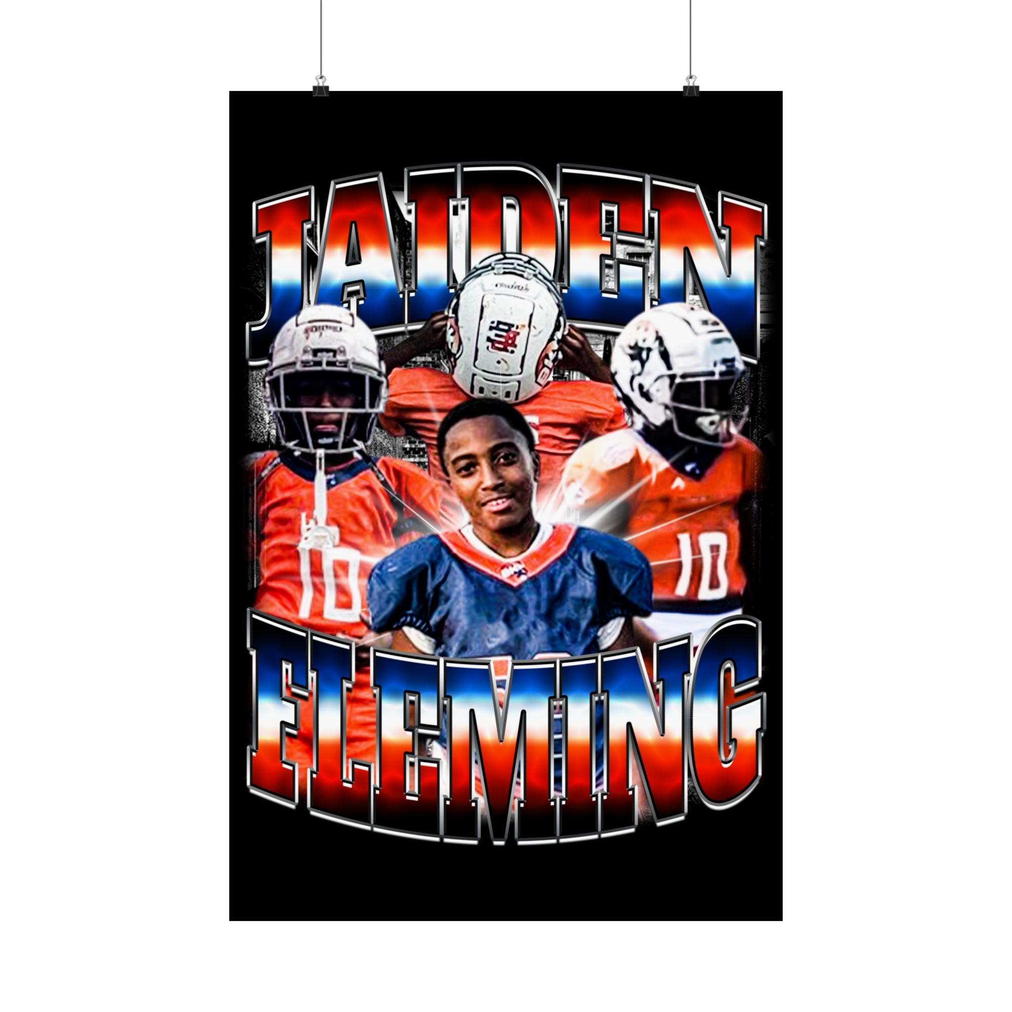 Jaiden Fleming Poster 24" x 36" – Hometown Hero