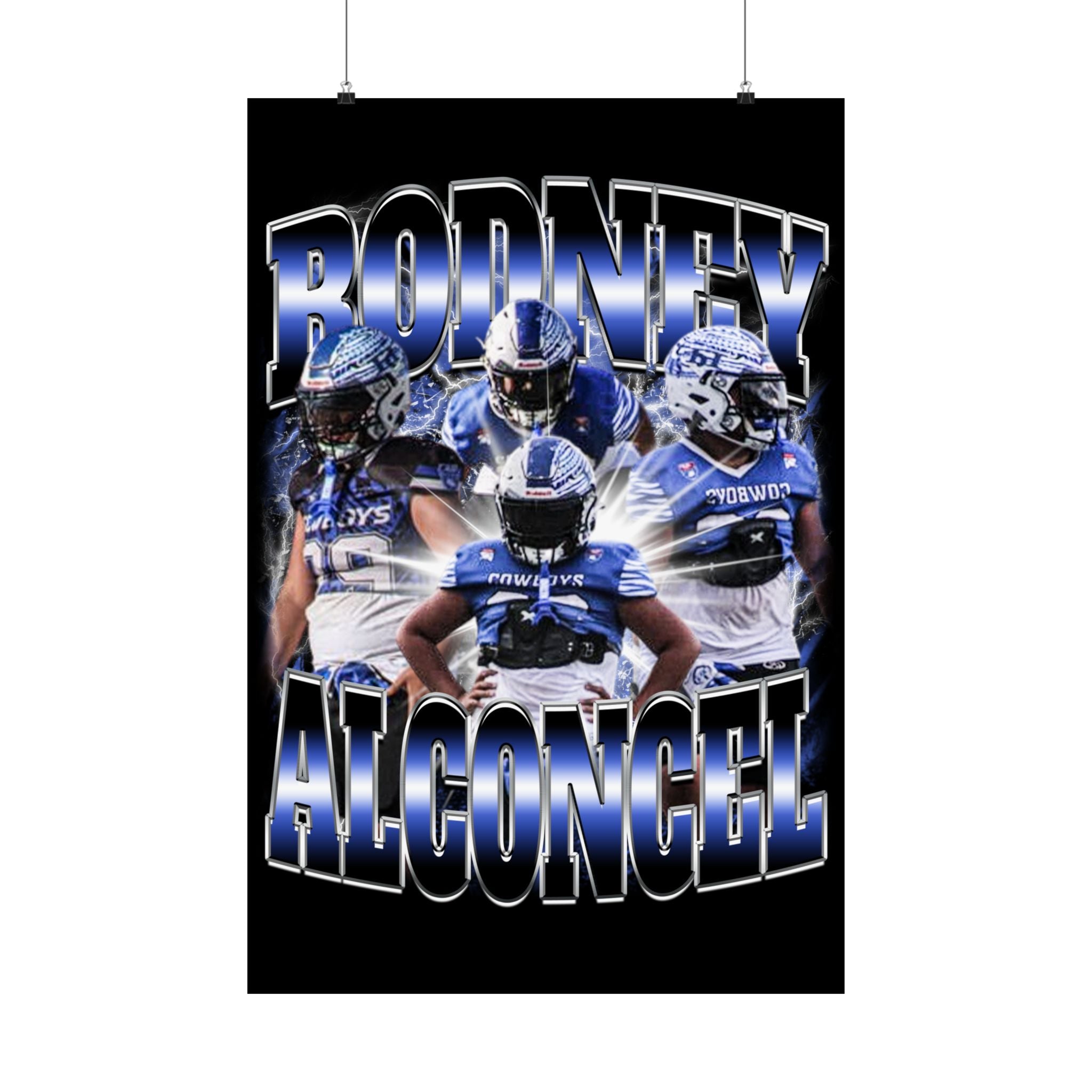 Rodney Alconcel Poster 24" x 36" – Hometown Hero