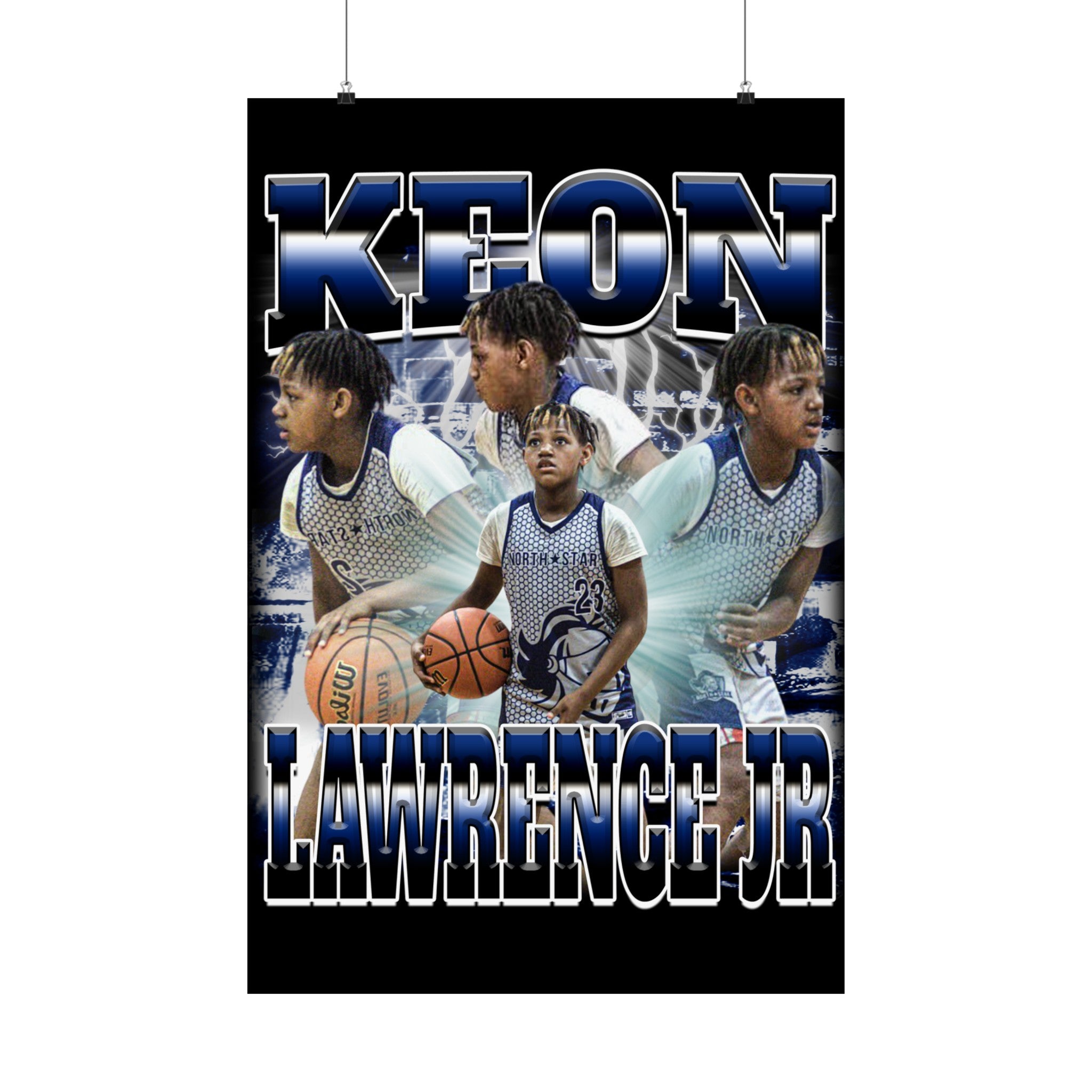 Keon Lawrence JR Poster 24" x 36" – Hometown Hero