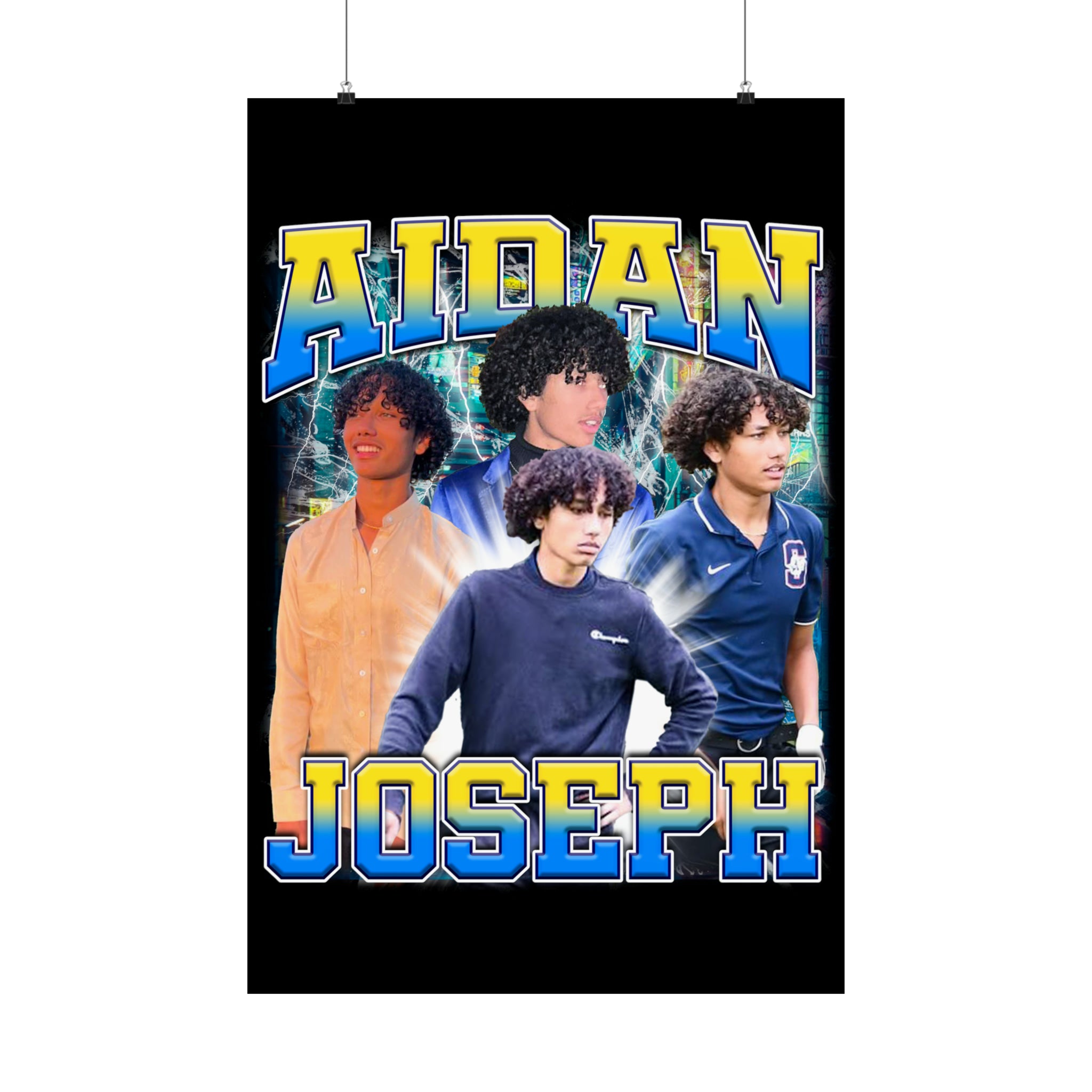 Aidan Joseph Poster – Hometown Hero