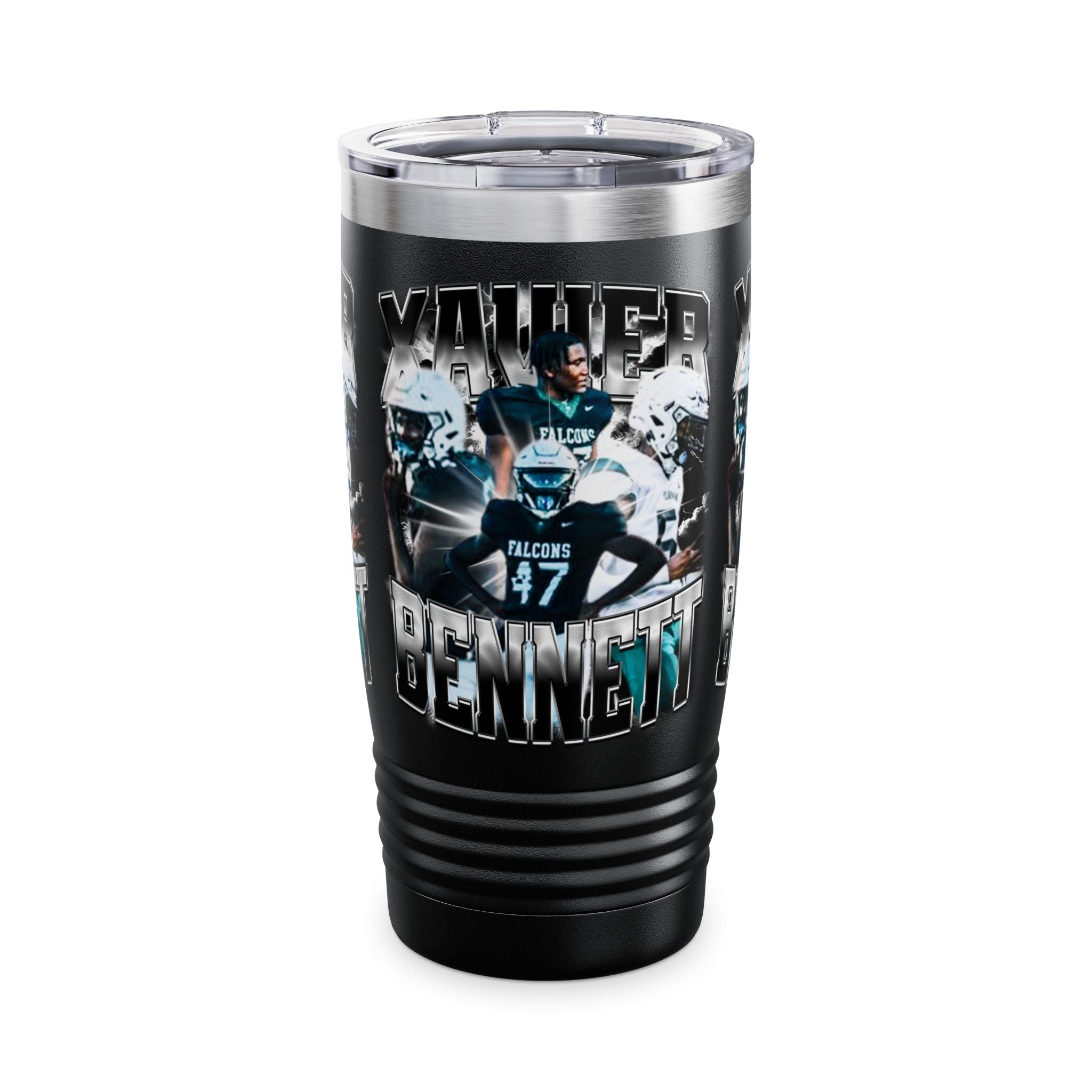 Xavier Bennett Stainless Steal Tumbler – Hometown Hero