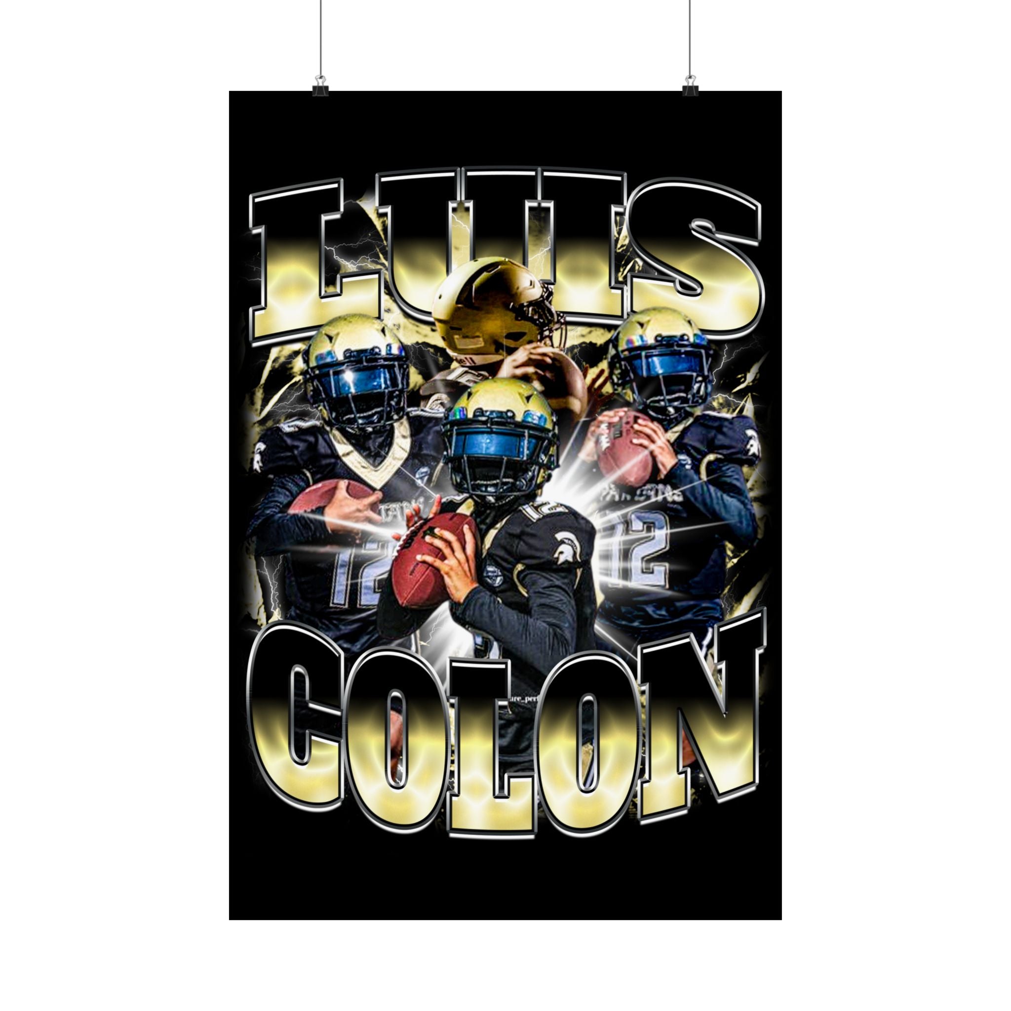 Luis Colon Poster 24" x 36" – Hometown Hero