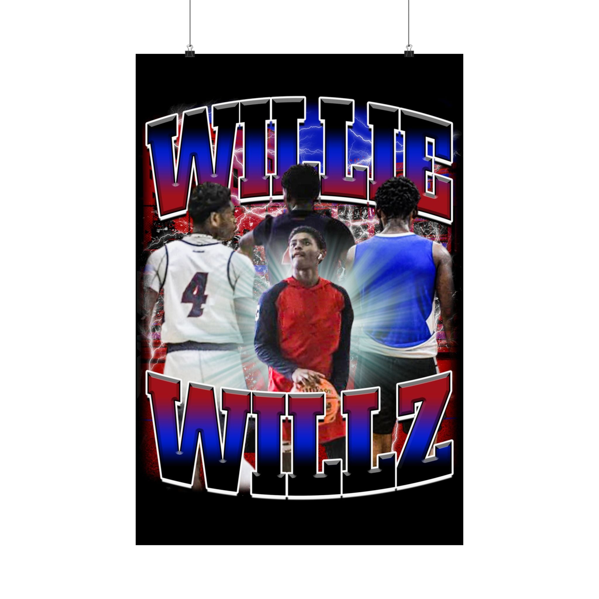 Willie Willz Poster 24" x 36" – Hometown Hero