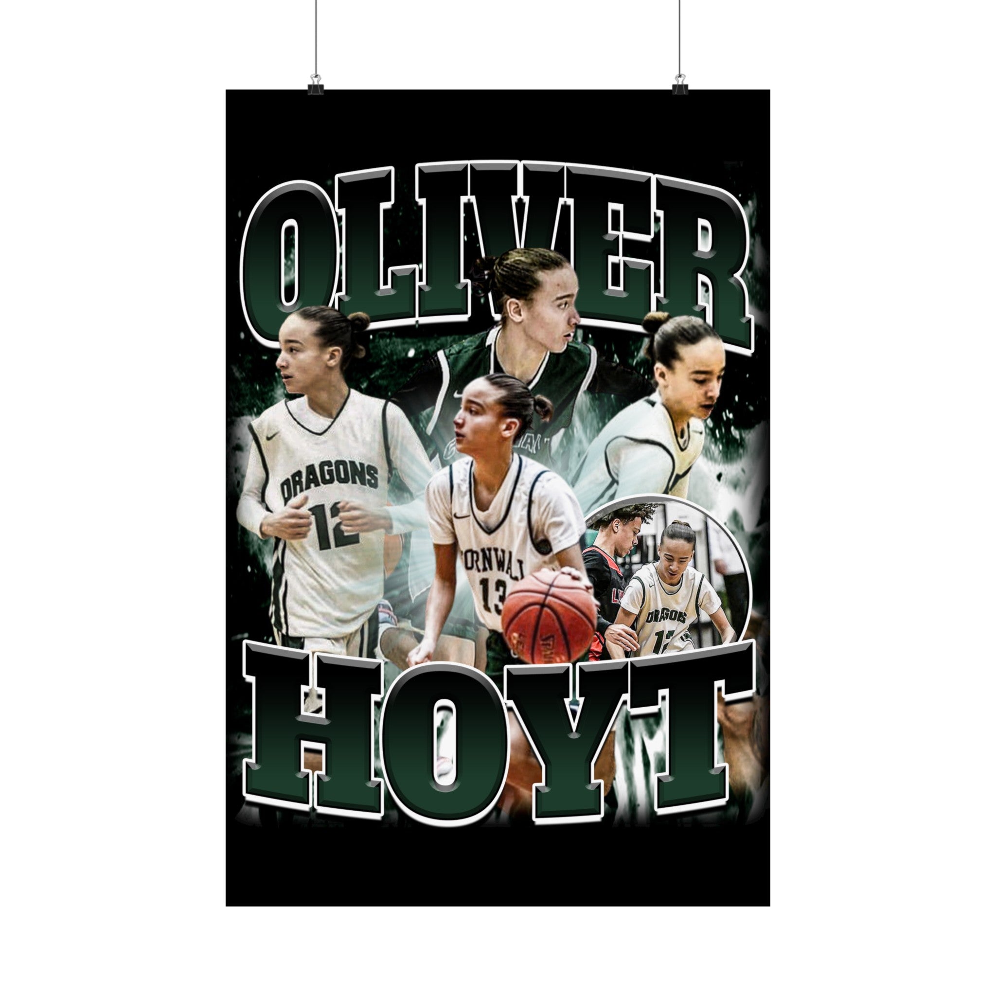 Oliver Hoyt Poster 24" x 36" – Hometown Hero