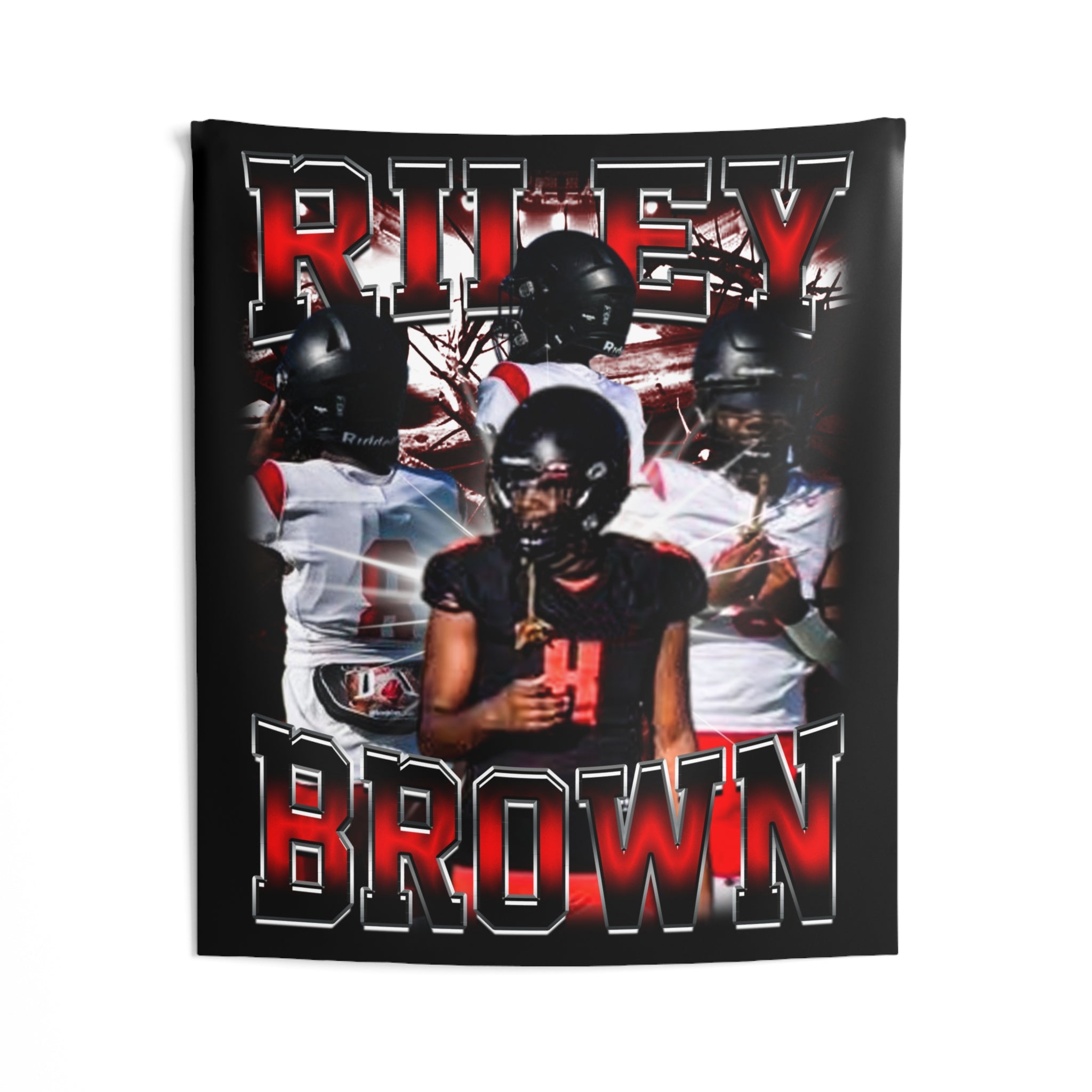 Riley Brown Tapestry 50” x 60” – Hometown Hero