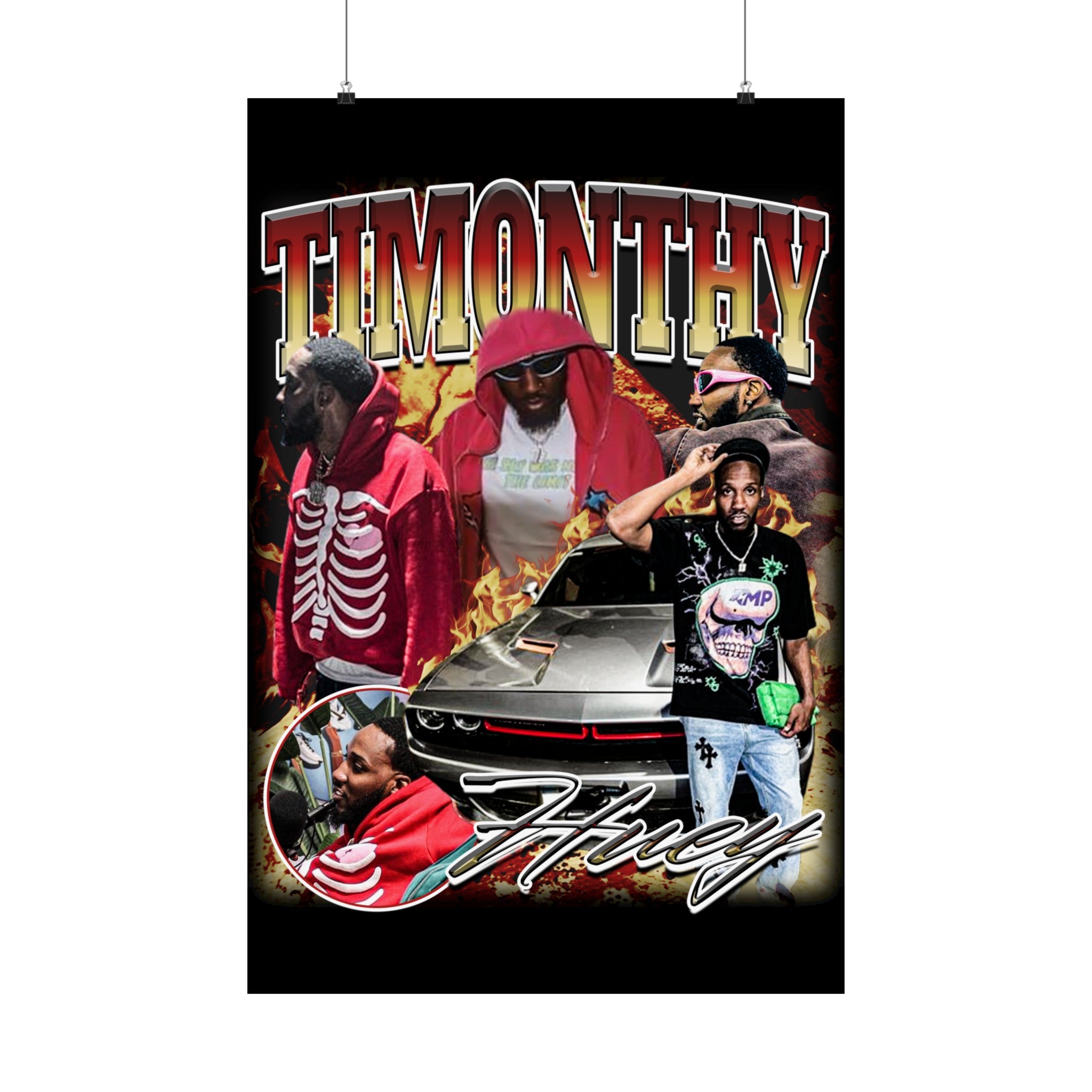 Timonthy Huey Poster 24" x 36" – Hometown Hero
