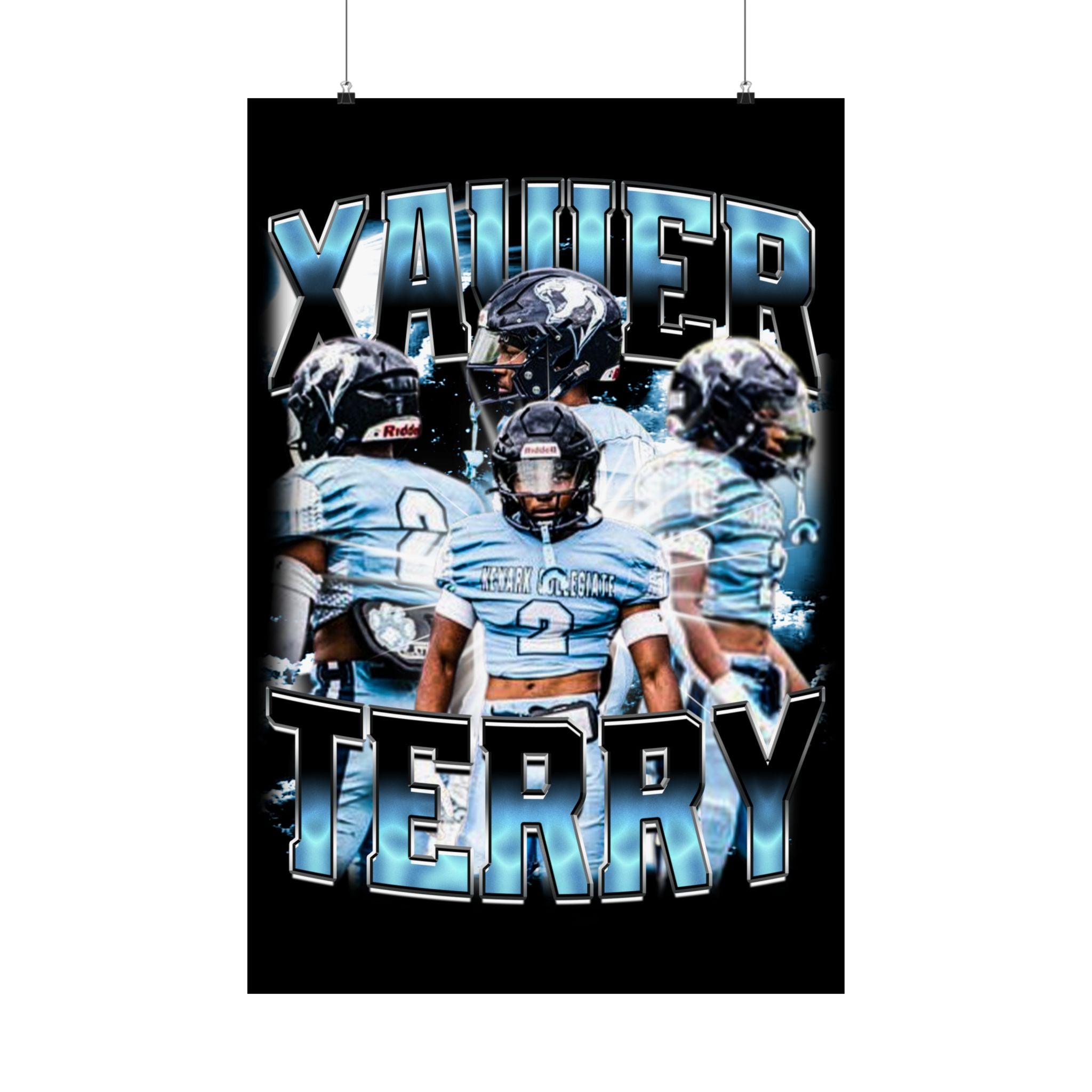 Xavier Terry Poster 24" x 36" – Hometown Hero