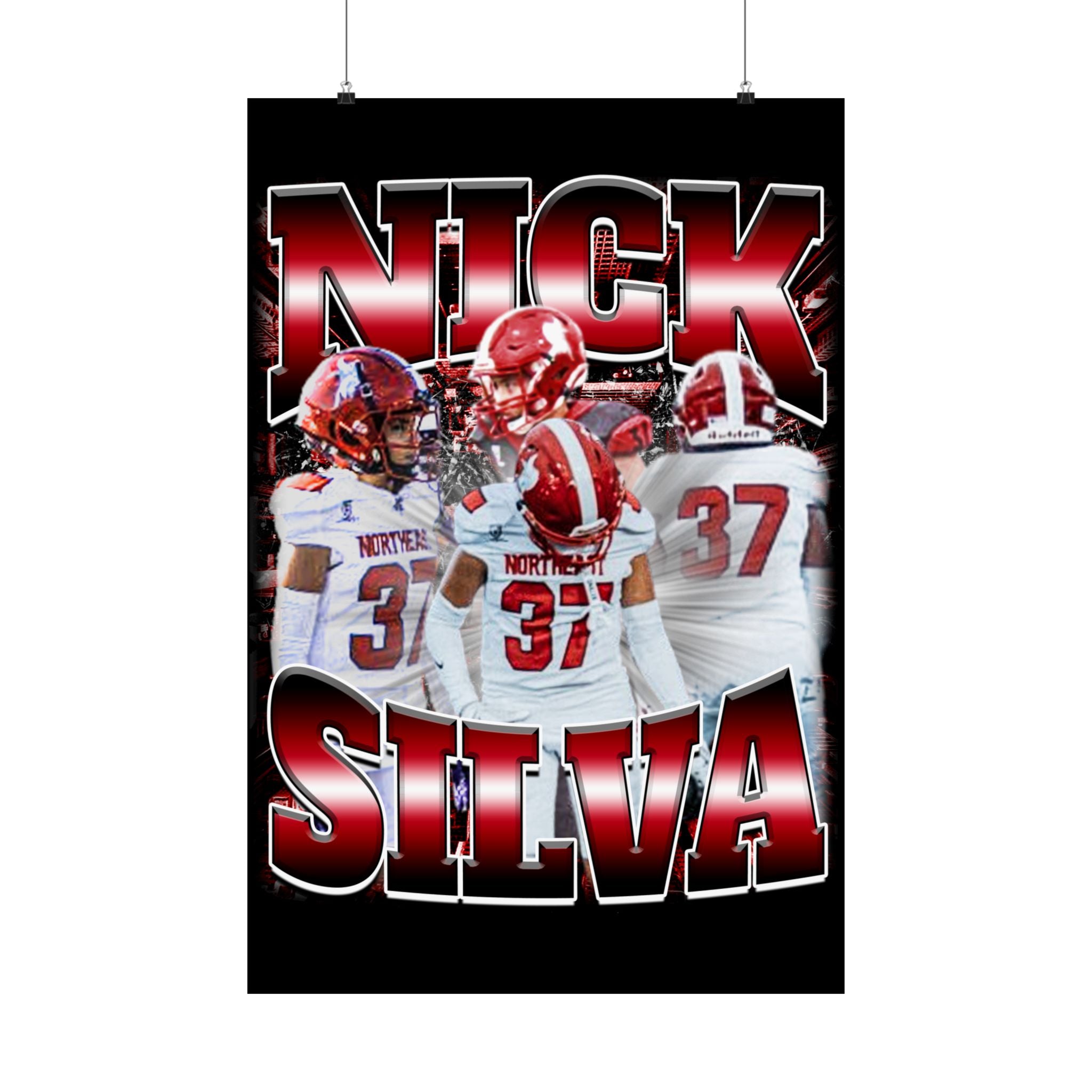 Nick Silva Poster 24" x 36" – Hometown Hero