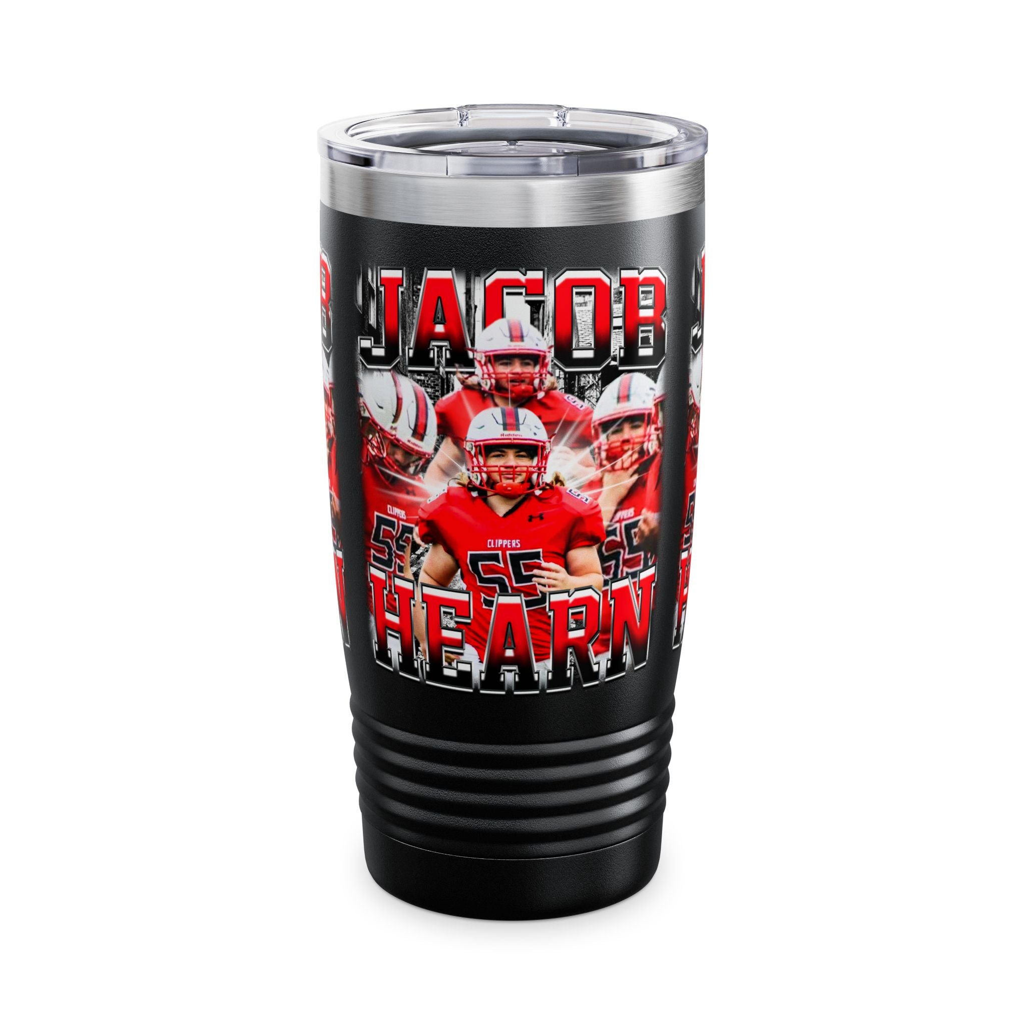 Jacob Hearn Stainless Steal Tumbler – Hometown Hero