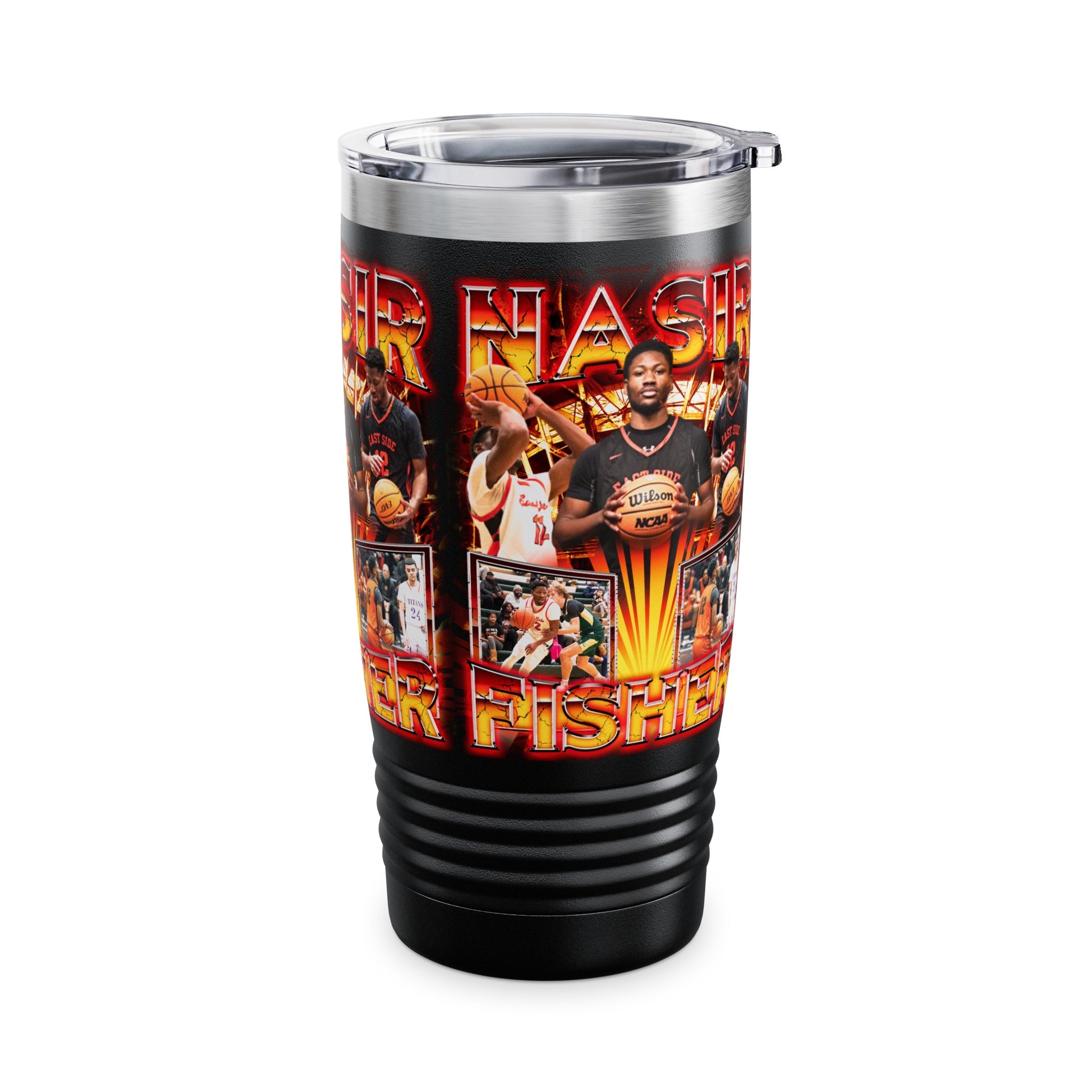 Nasir Fisher Stainless Steal Tumbler – Hometown Hero