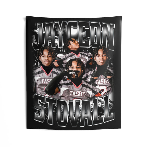 Jayceon Stovall Tapestry 50” x 60” – Hometown Hero