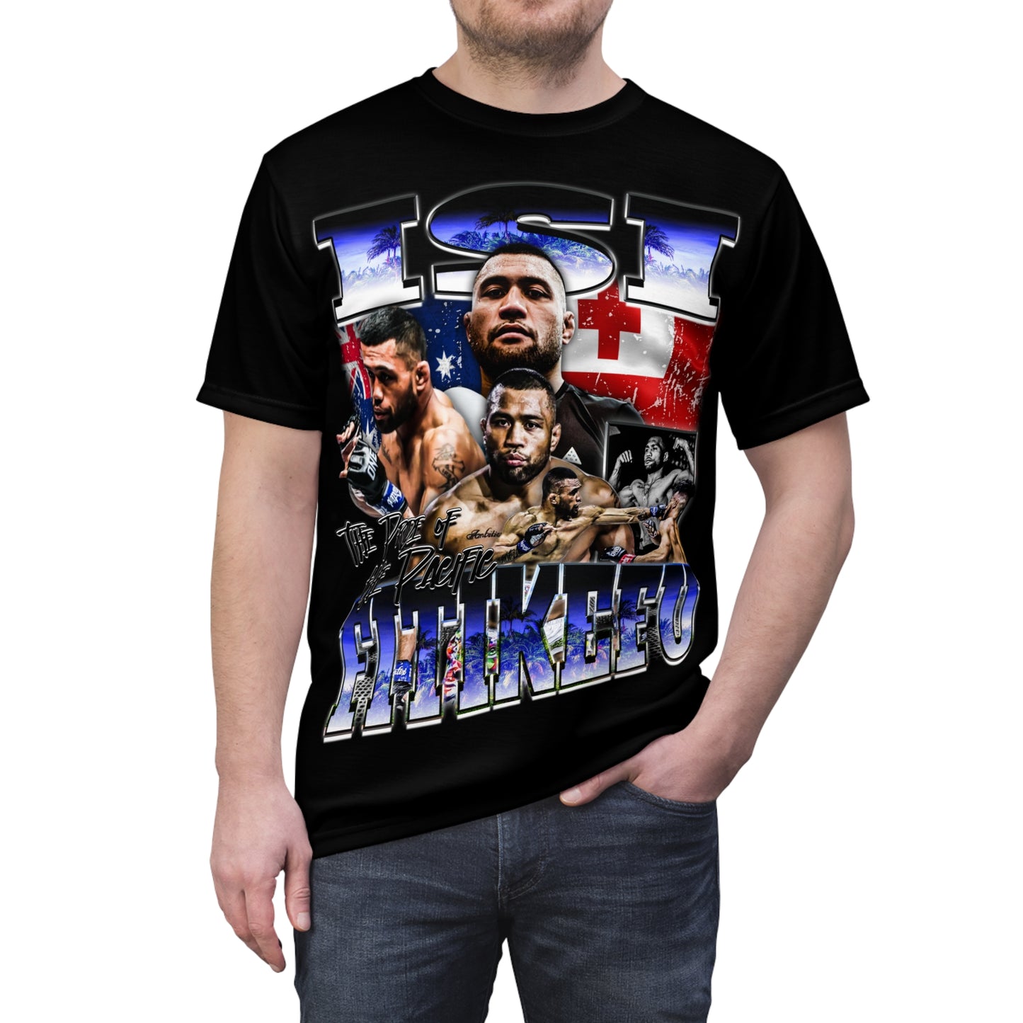 Isi "Doxz" Fitikefu Vintage Full Print Tee – Hometown Hero