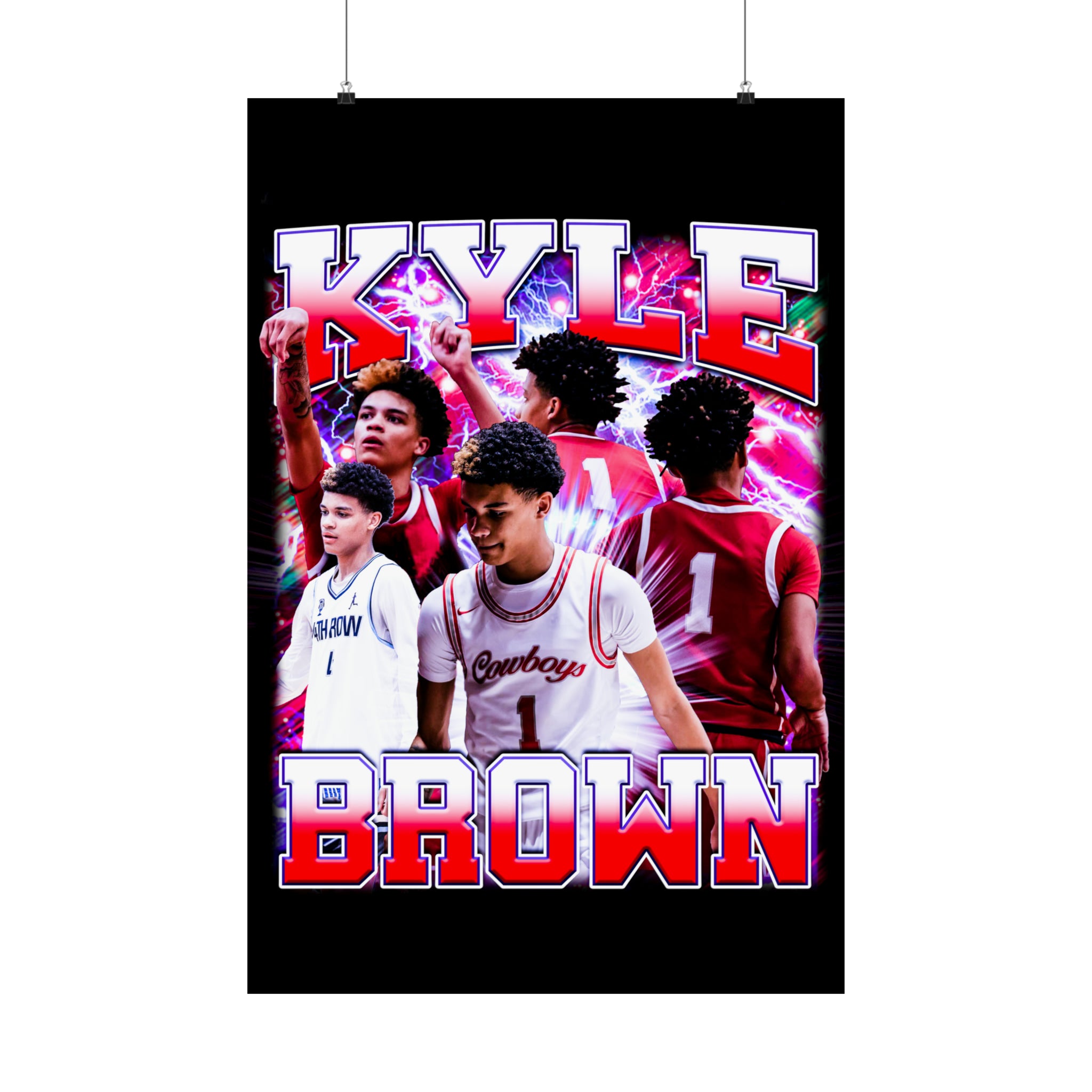 Kyle Brown Poster – Hometown Hero