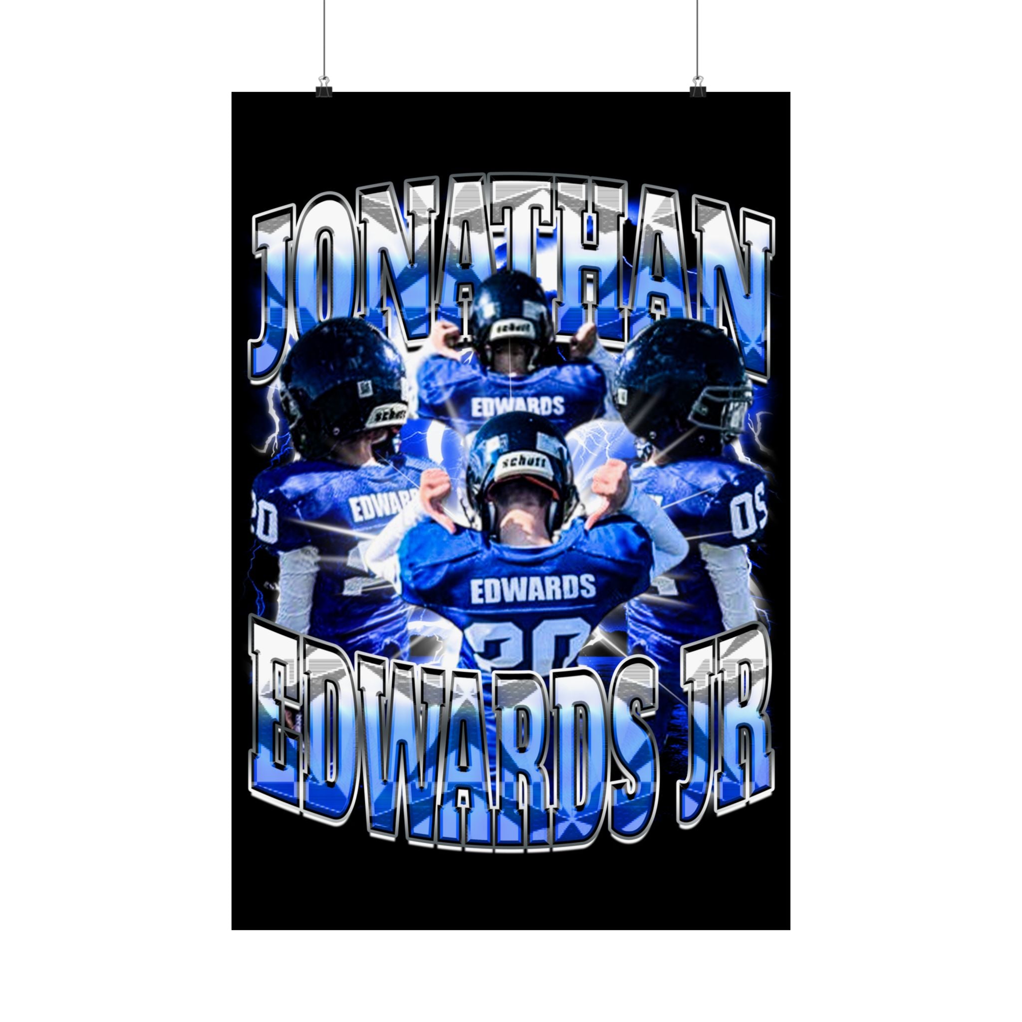 Jonathan Edwards JR Poster 24" x 36" – Hometown Hero