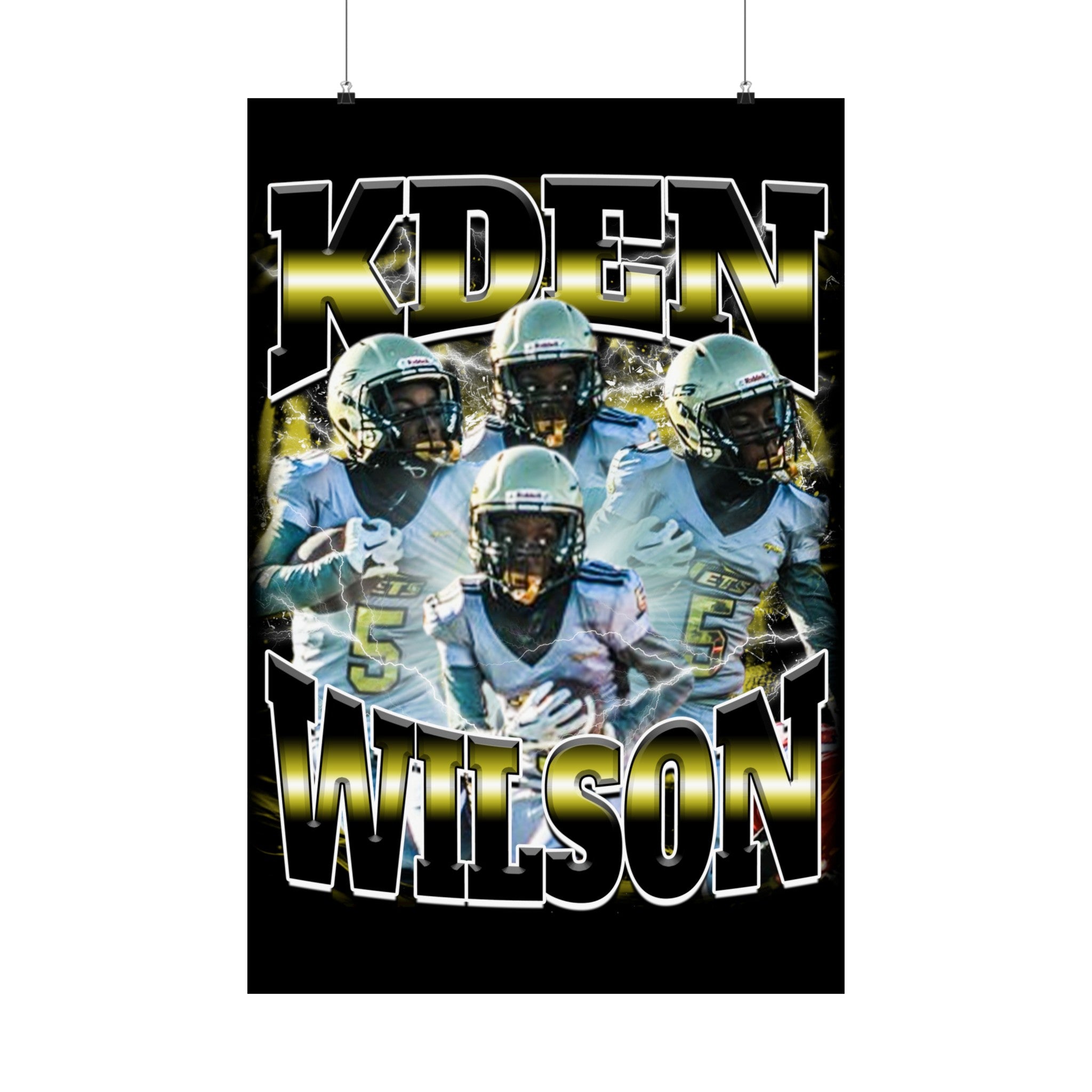 Kaden Wilson Poster 24" x 36" – Hometown Hero