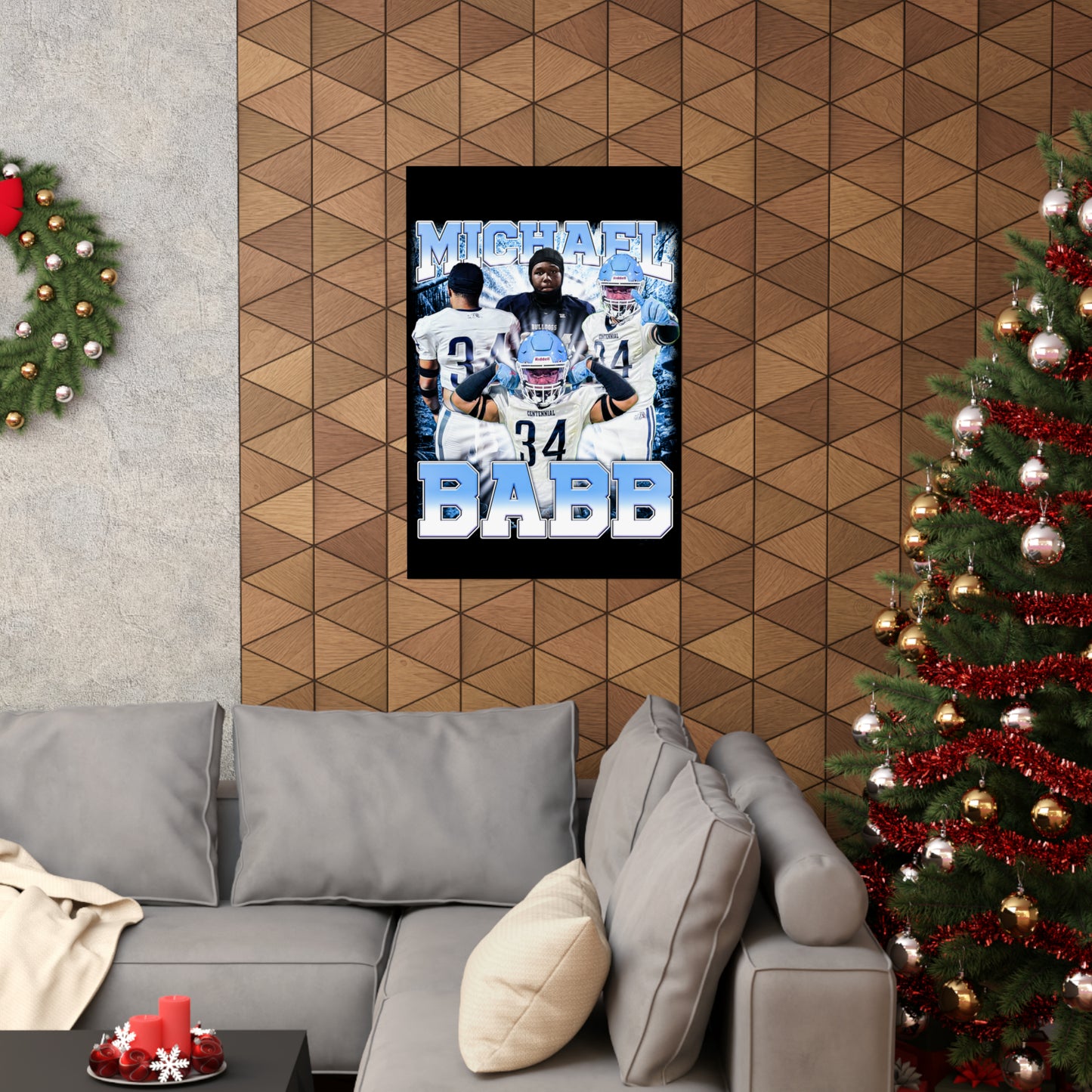 Michael Babb Poster – Hometown Hero