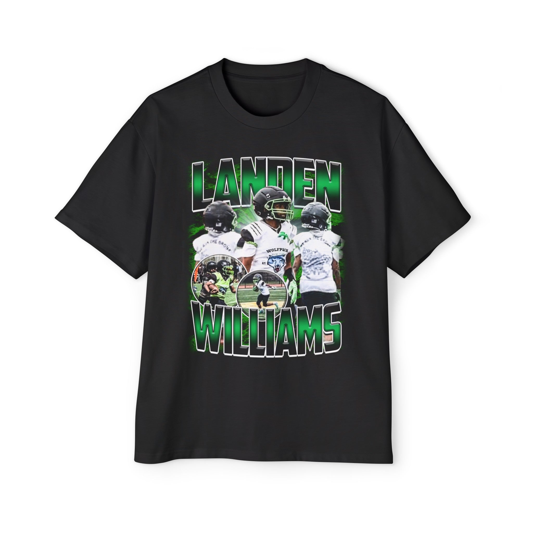 Landen Williams Oversized Tee – Hometown Hero