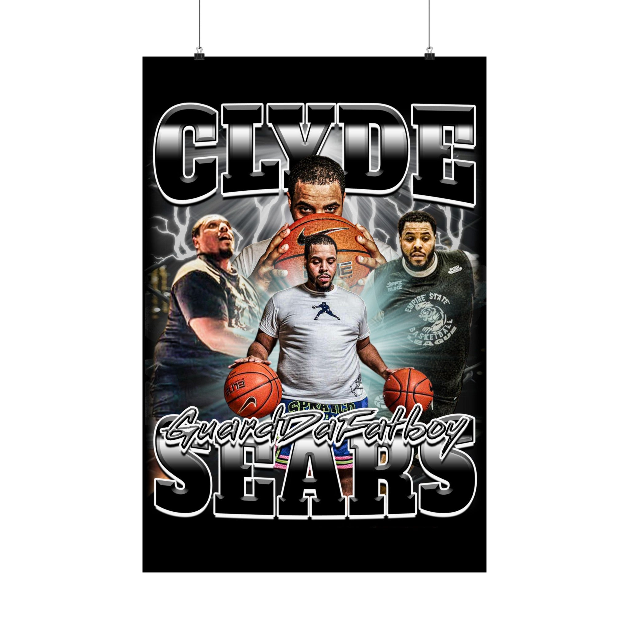 Clyde Sears Poster 24" x 36" – Hometown Hero