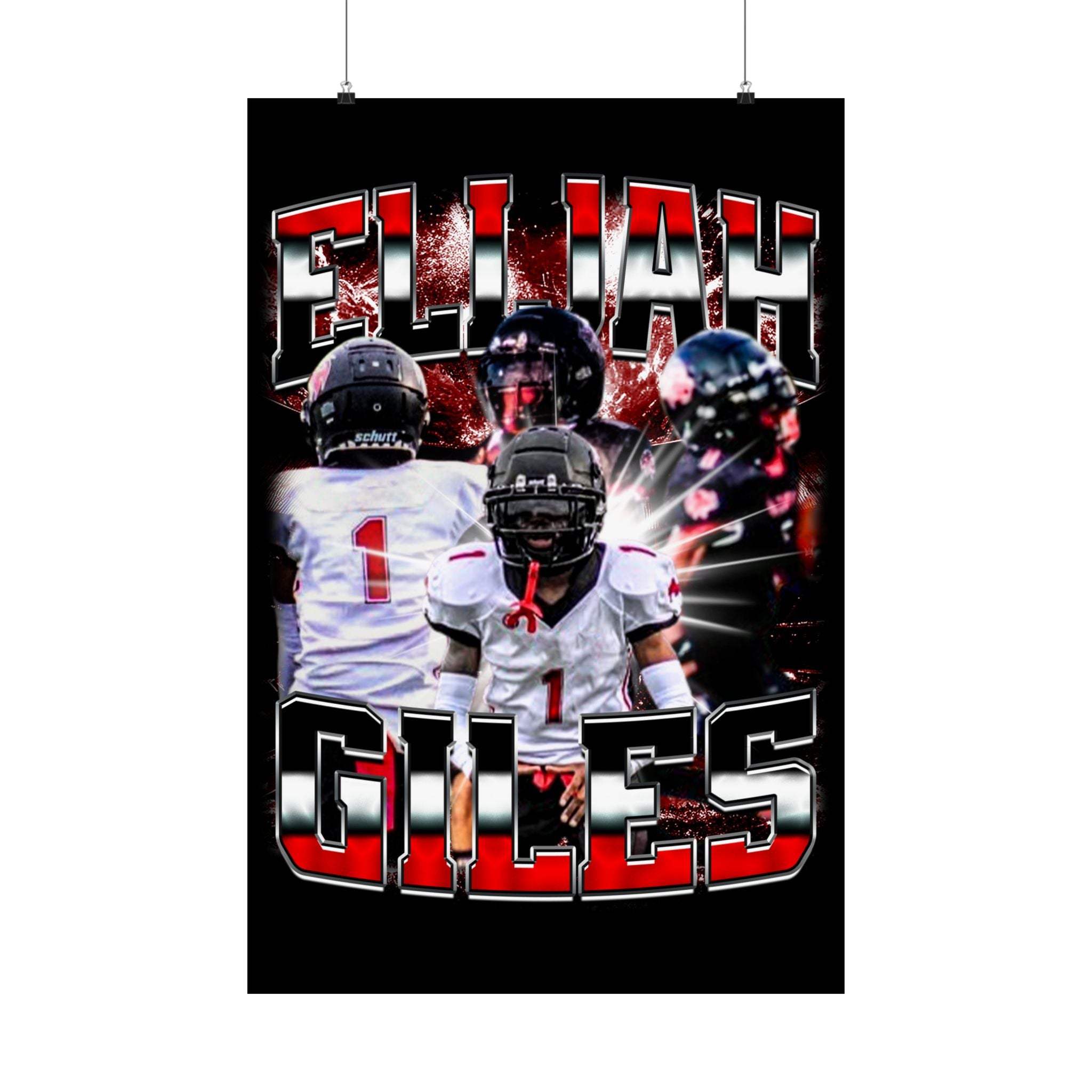 Elijah Giles Poster 24" x 36" – Hometown Hero