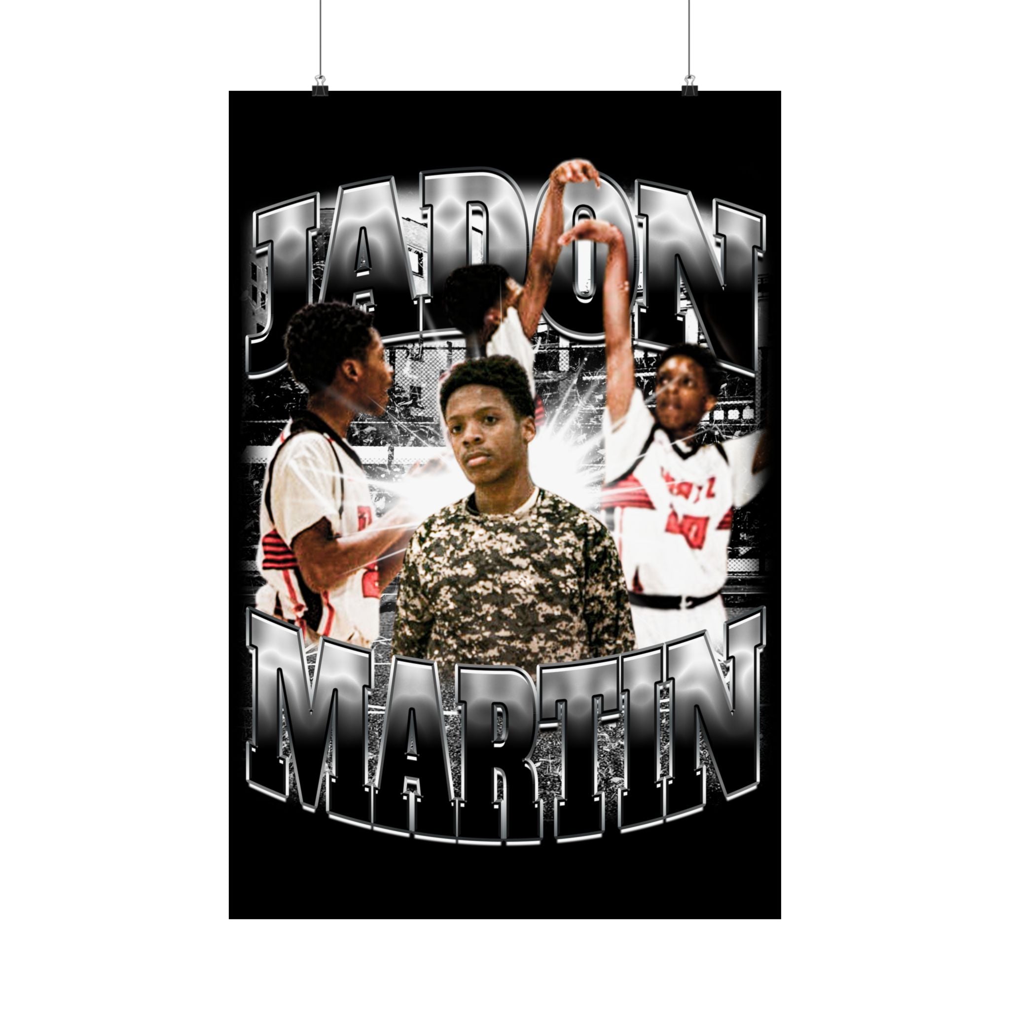 Jadon Martin Poster 24" x 36" – Hometown Hero