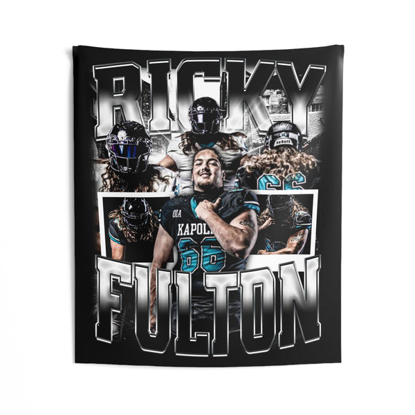 Ricky Fulton Tapestry 50” x 60” – Hometown Hero