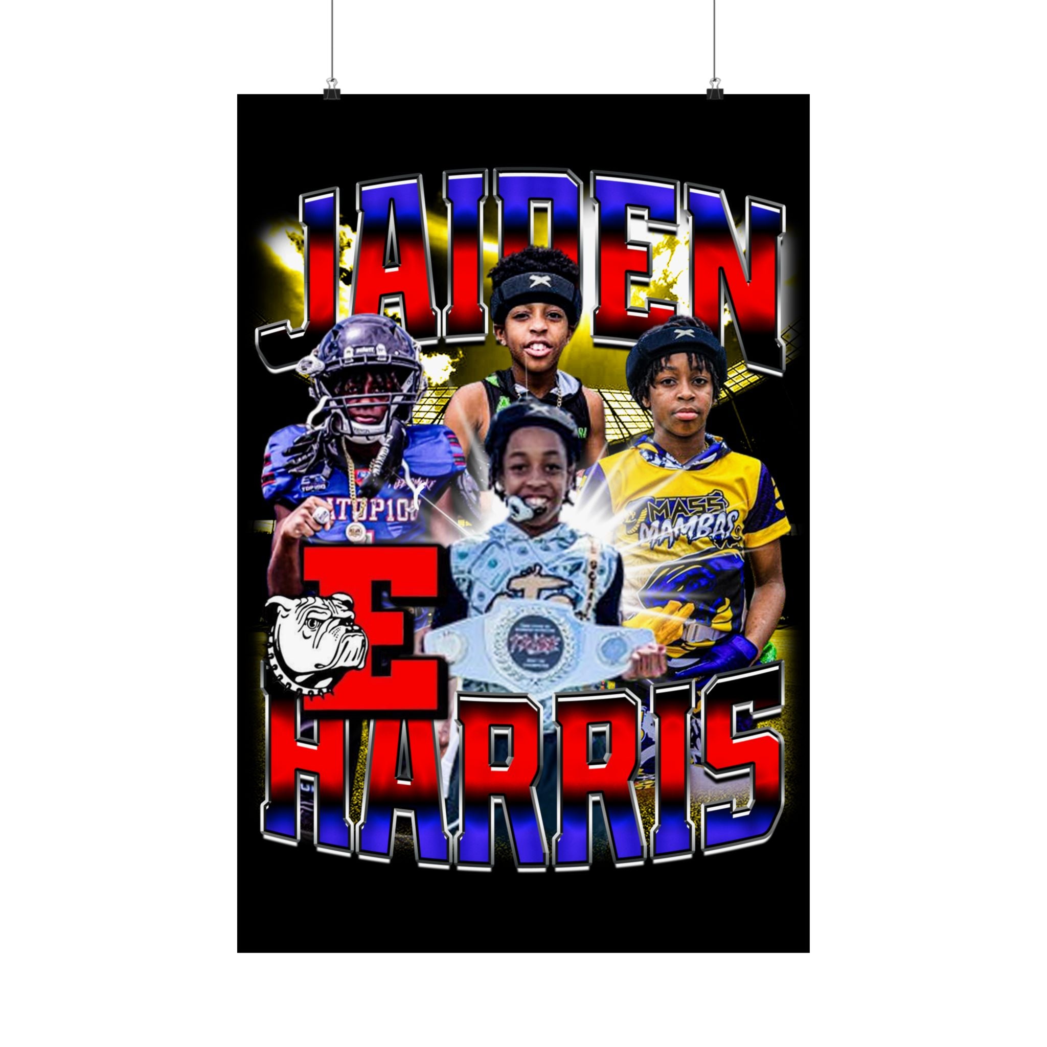 Jaiden Harris Poster 24" x 36" – Hometown Hero