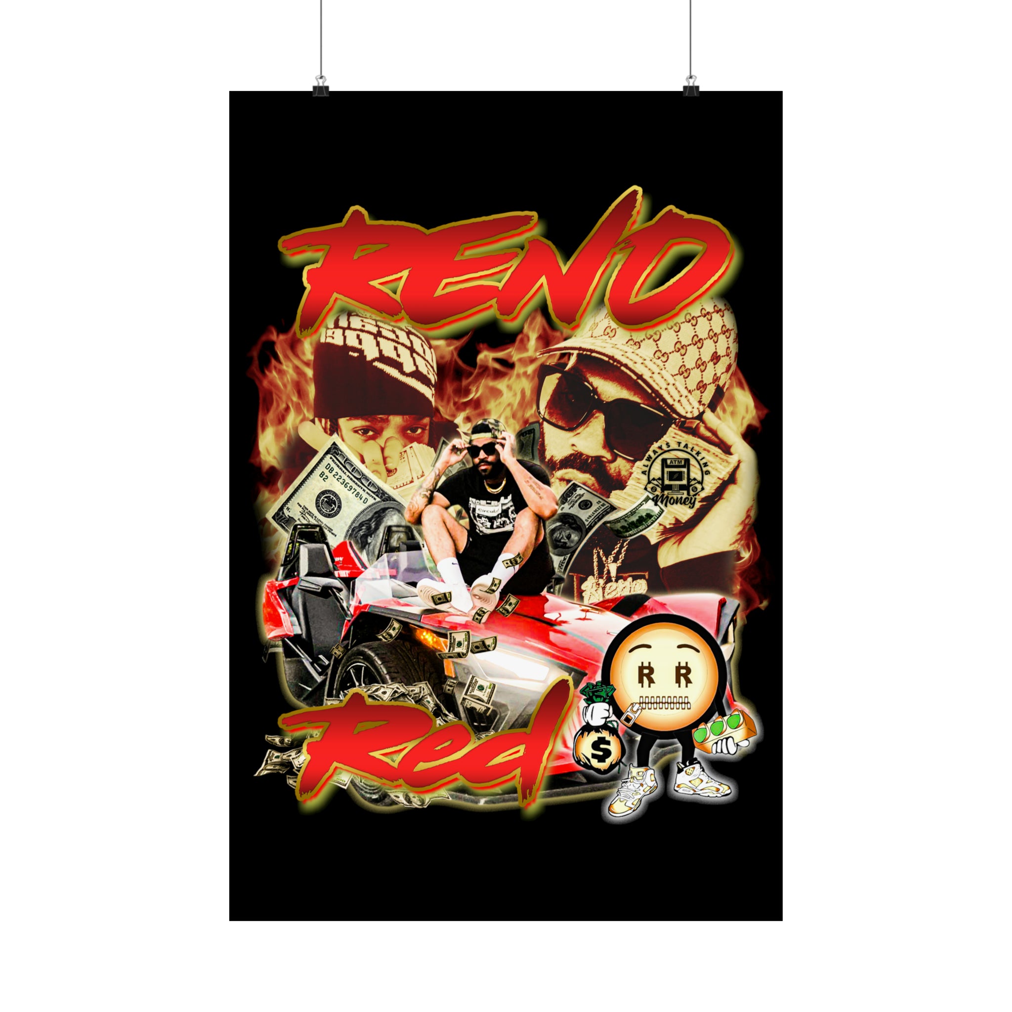 Reno Red Poster – Hometown Hero